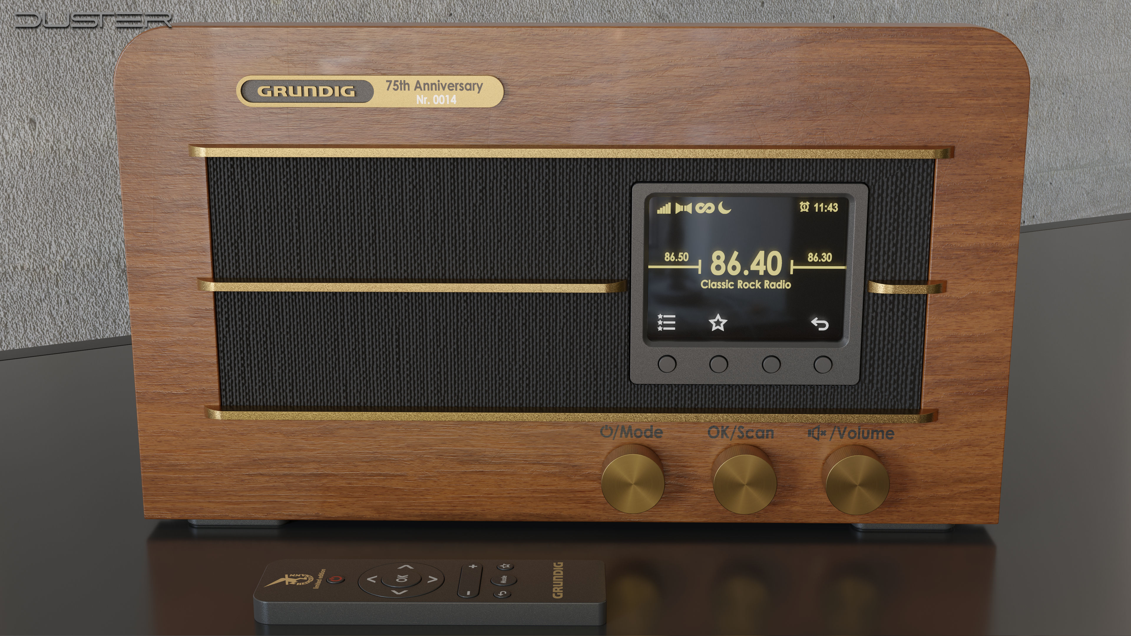 Grundig Heinzelmann Radio - Blender 3D model 3D model | CGTrader