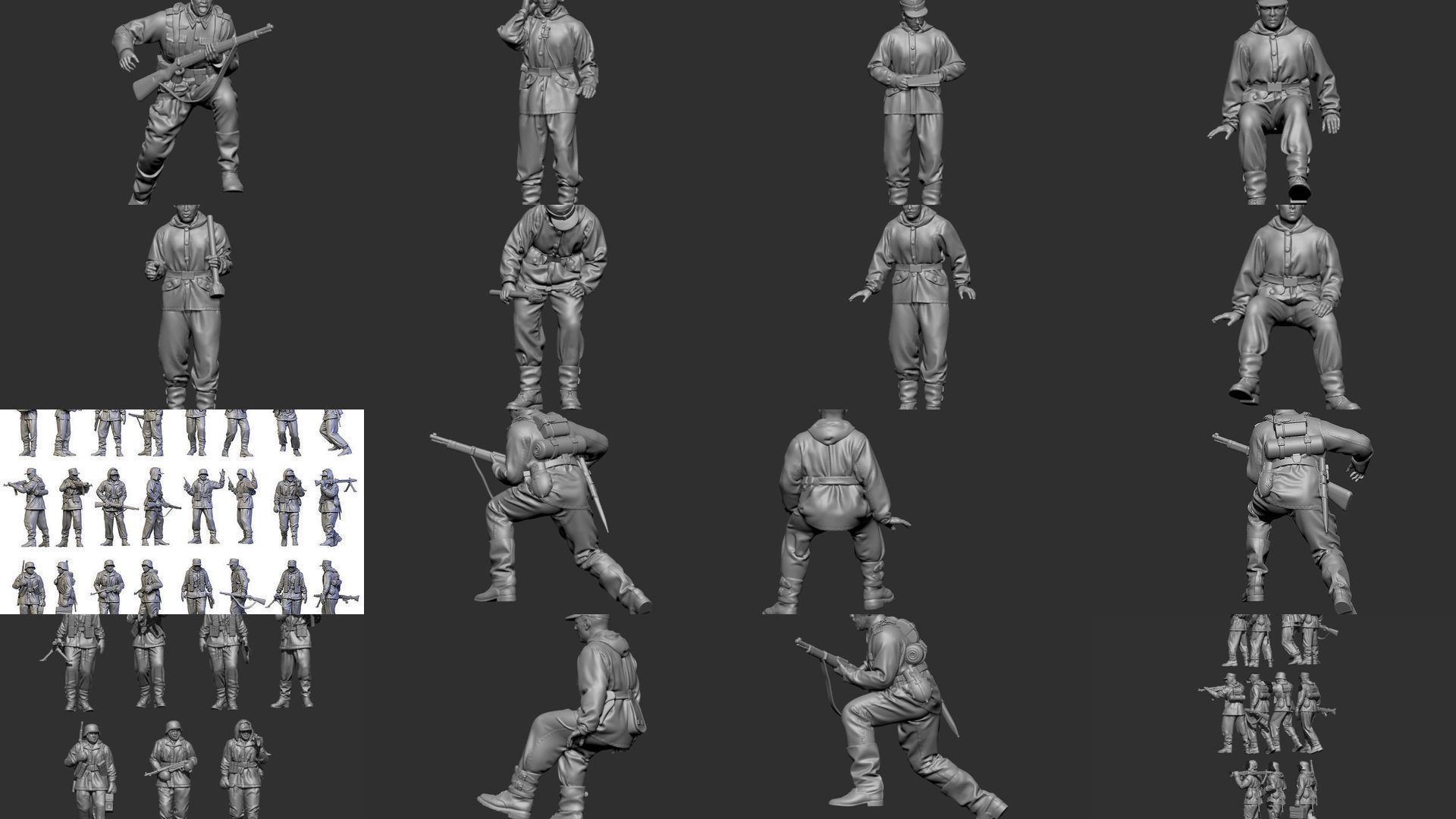 Ultimate Army soldiers Collection | CGTrader