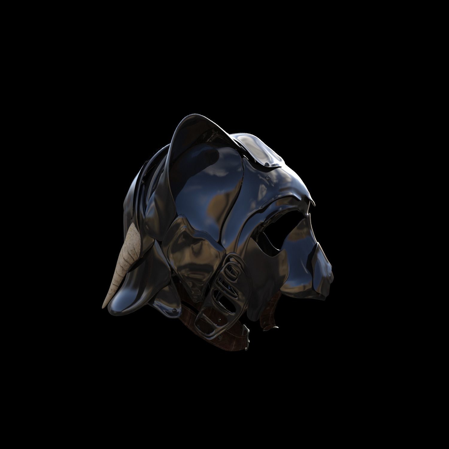 Rat Helm 3D model | CGTrader
