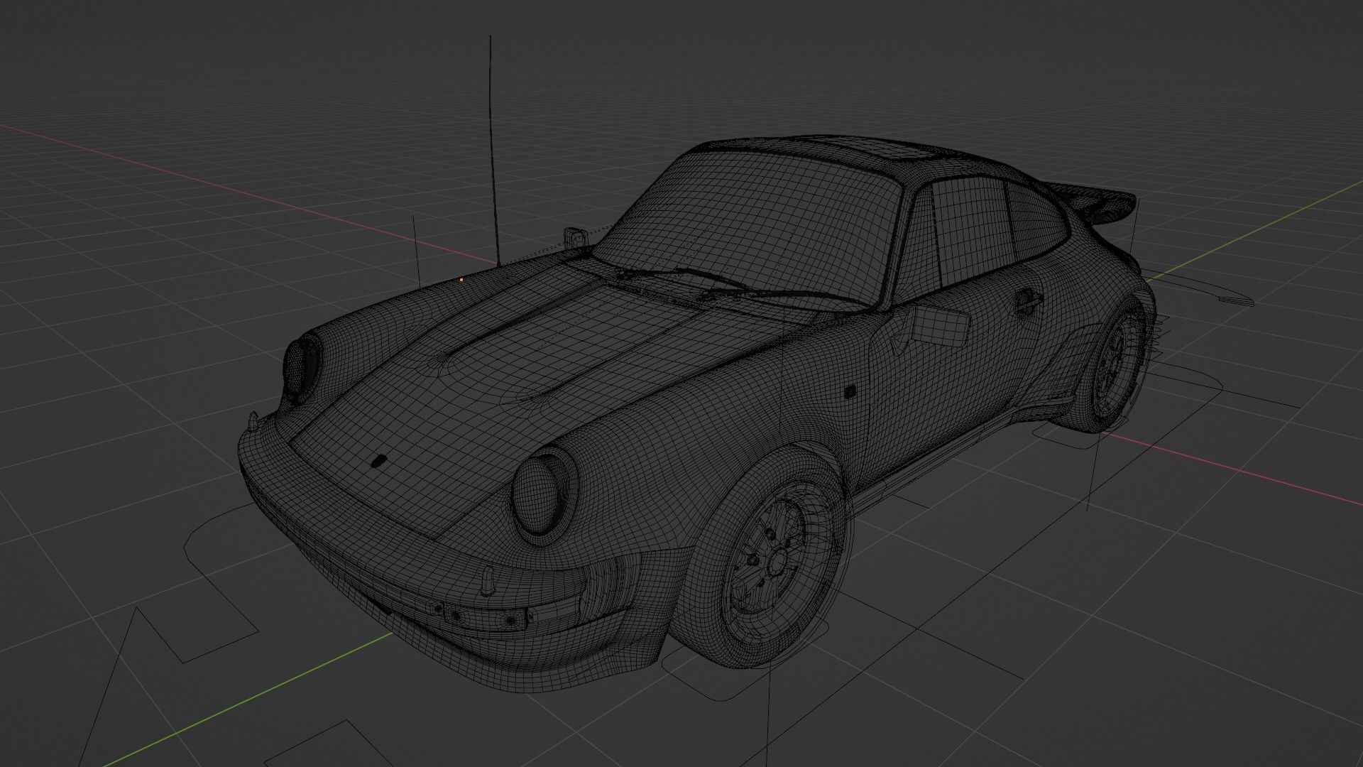 Porsche 911 free 3D model rigged | CGTrader