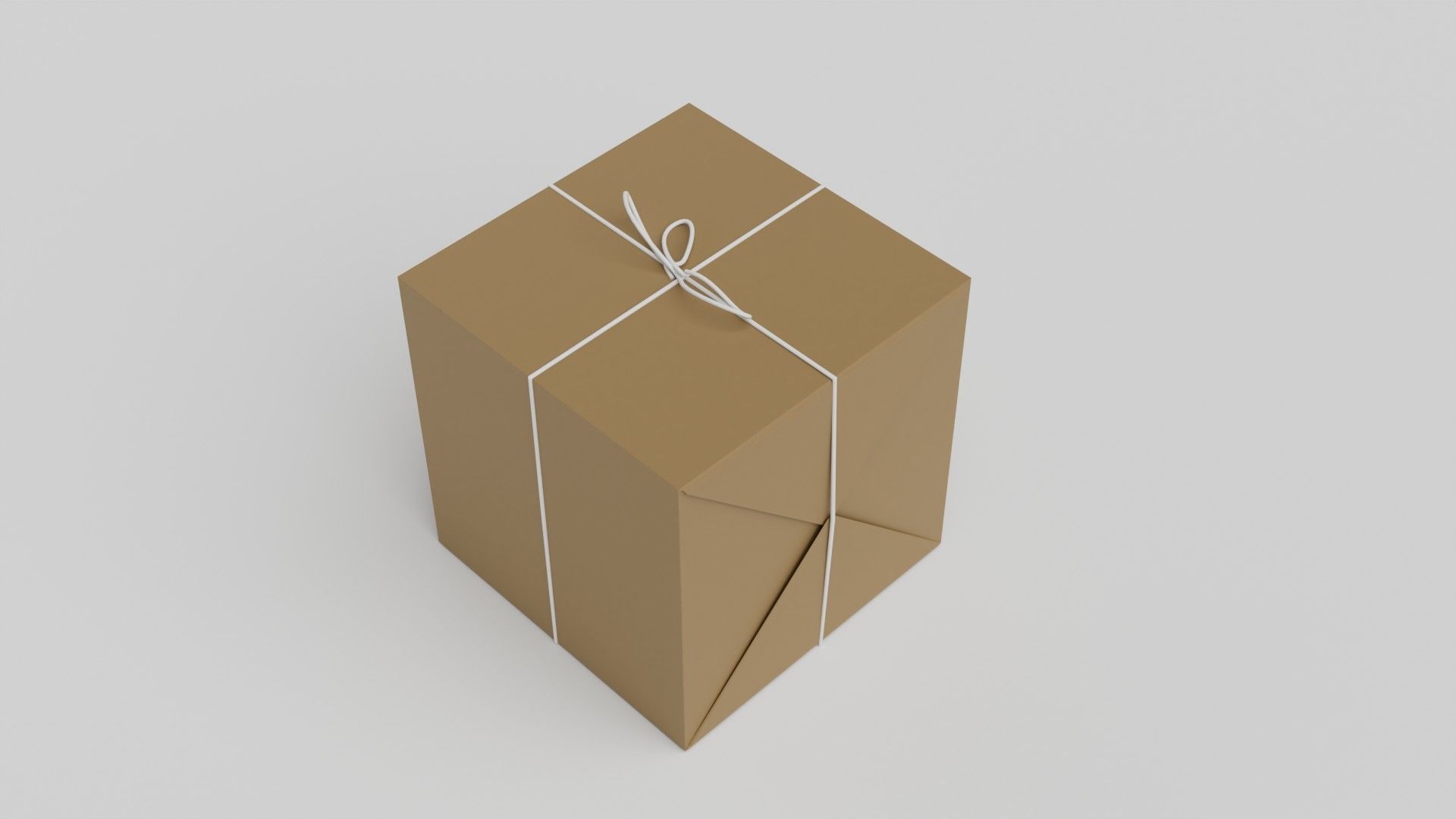 Parcel Box Render illustration 3D model 3D model | CGTrader
