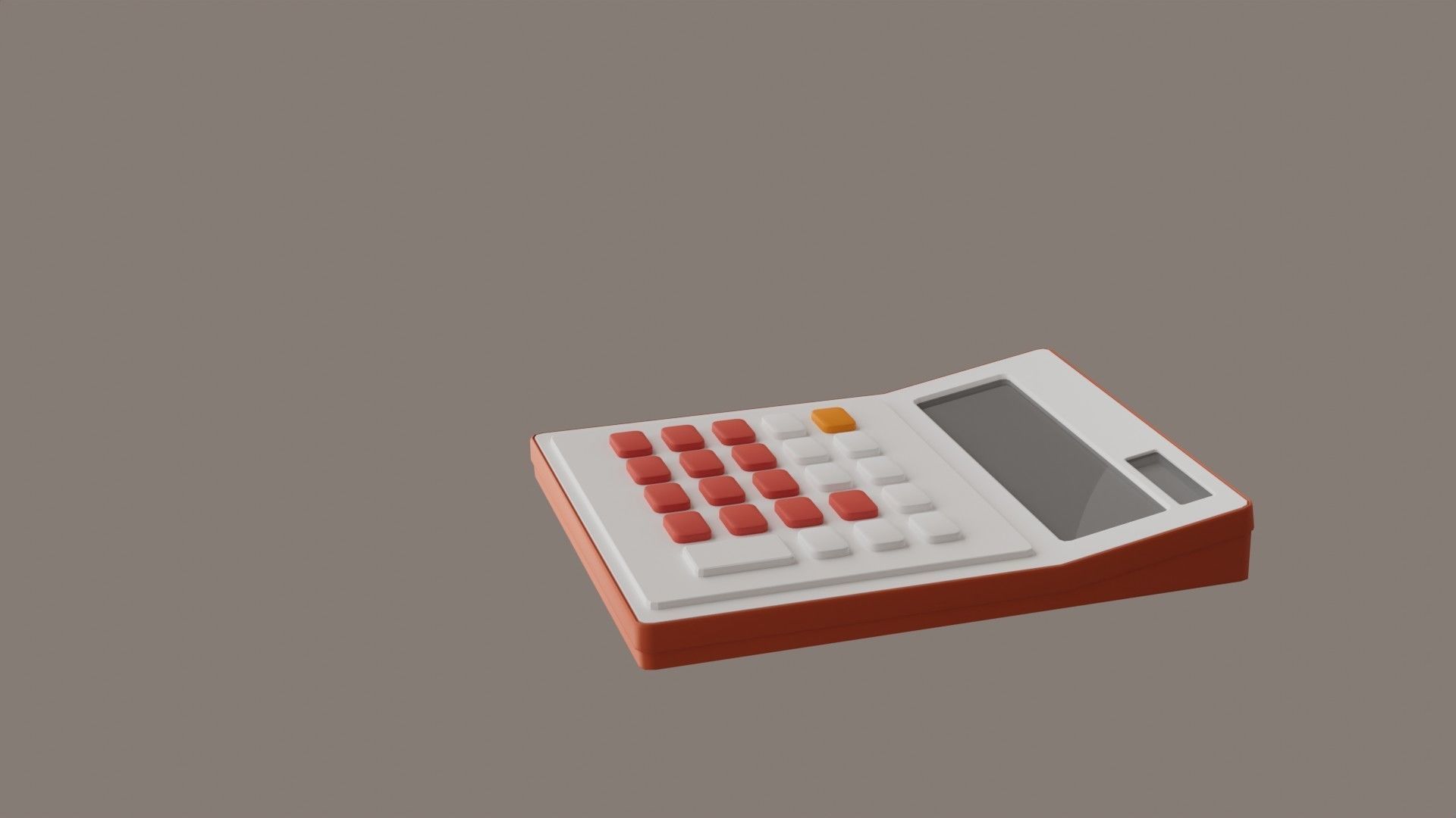 Calculator Minimal 3D model | CGTrader