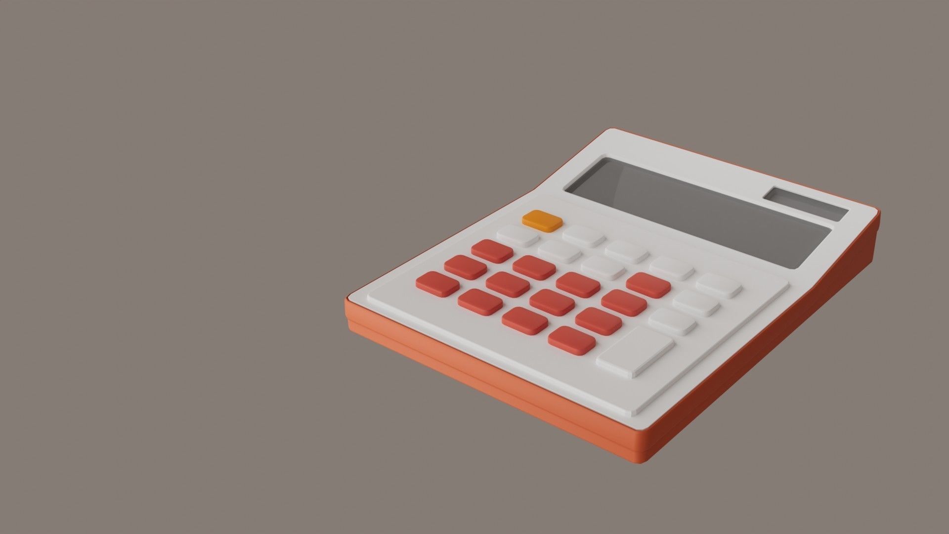 Calculator Minimal 3D model | CGTrader