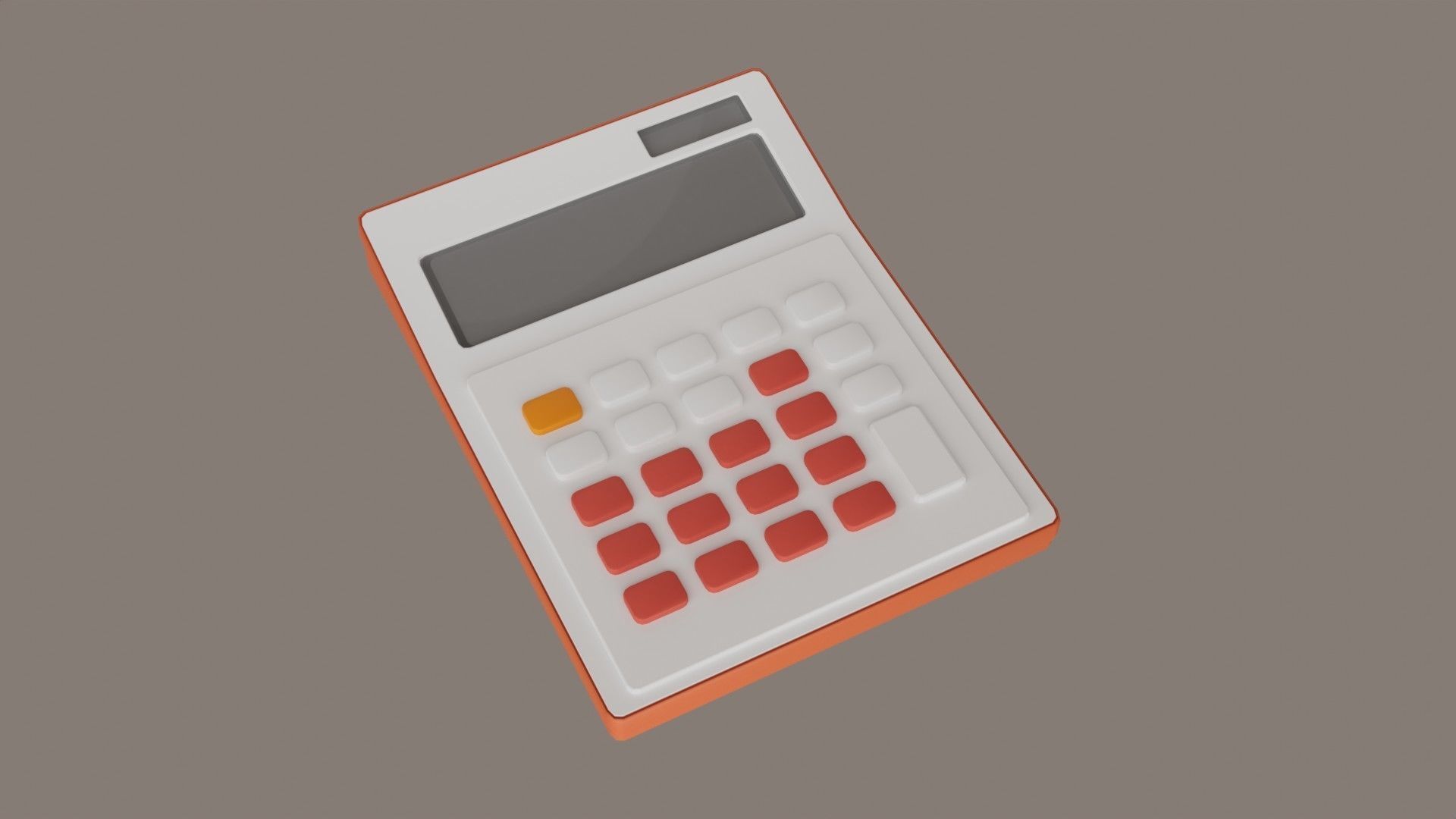 Calculator Minimal 3D model | CGTrader