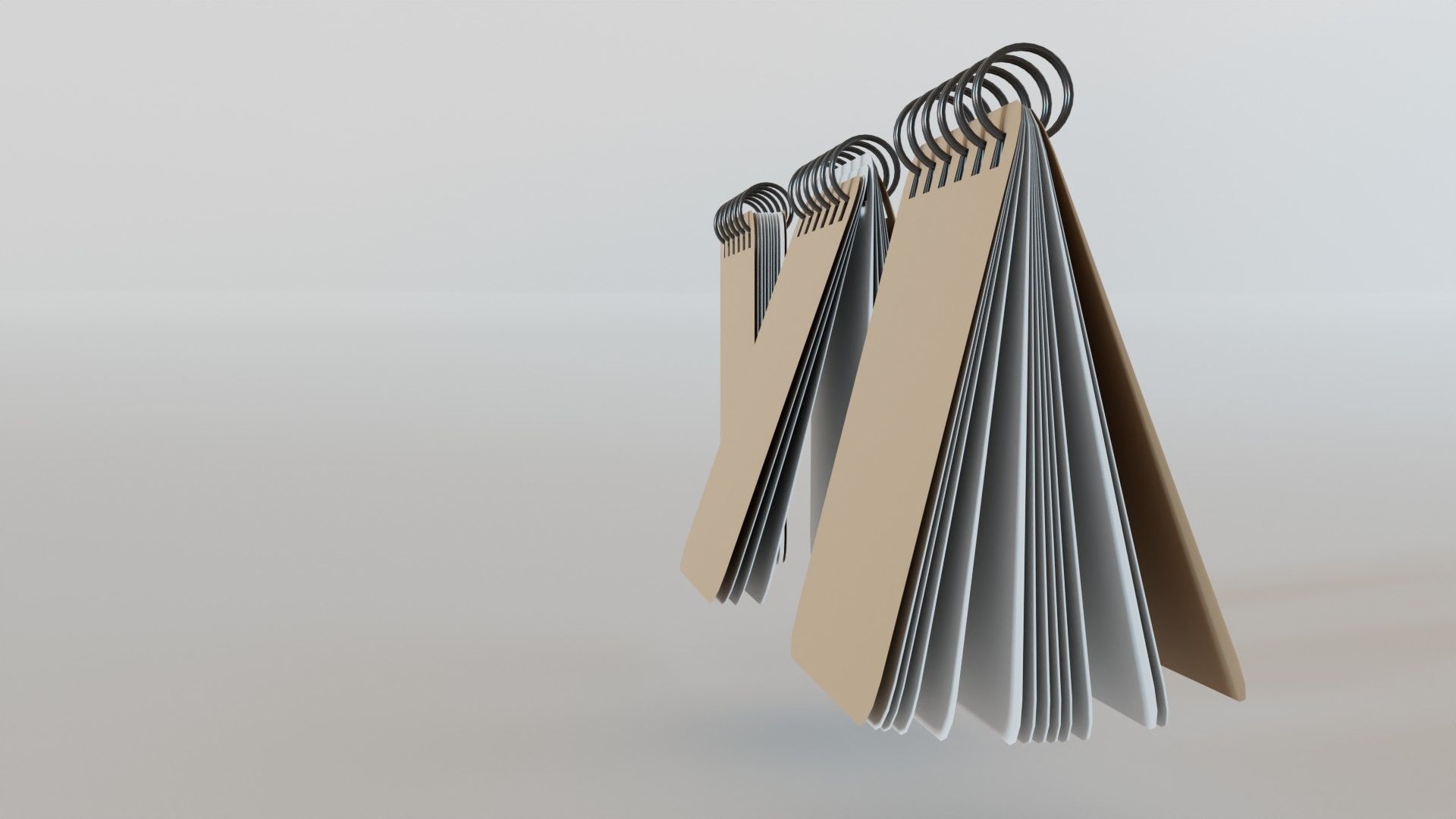 NotePad Memo Pad 3D illustartion 3D model | CGTrader