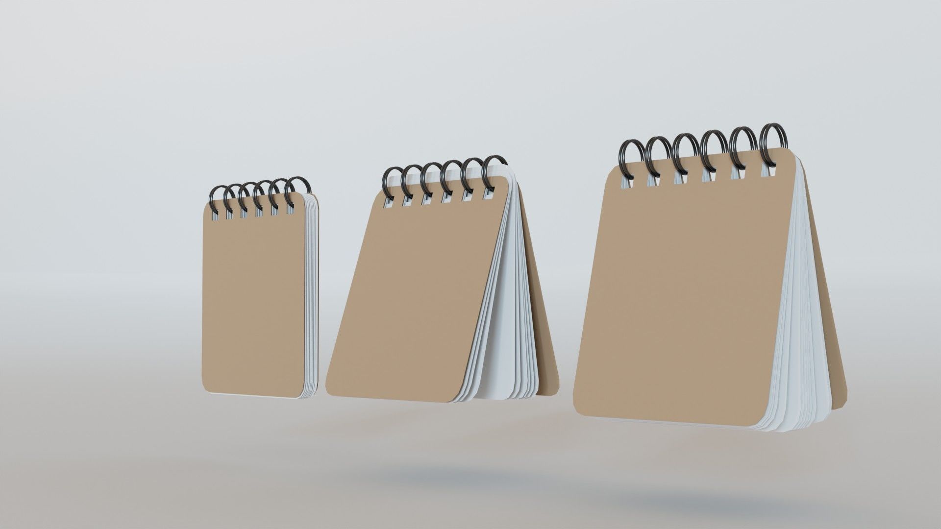 NotePad Memo Pad 3D illustartion 3D model | CGTrader