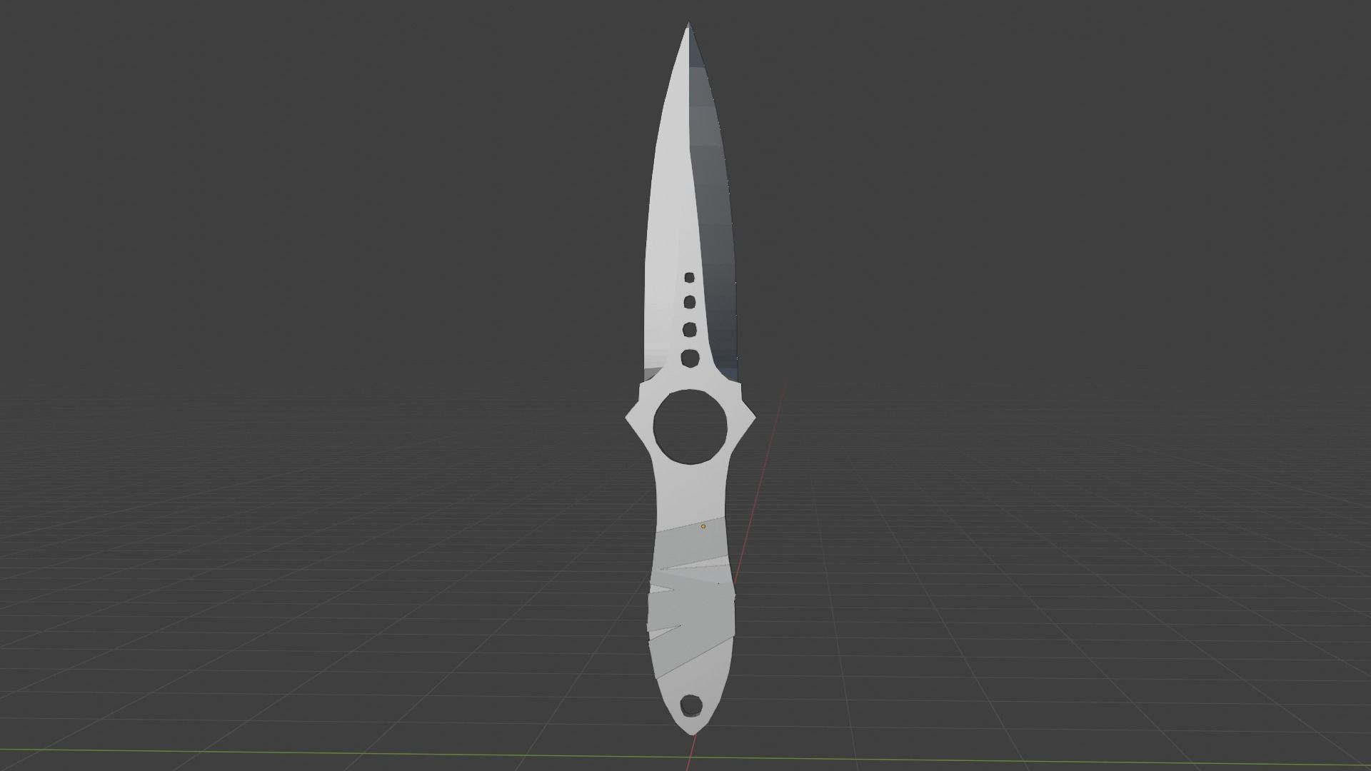 3D model Skeletal knife VR / AR / low-poly | CGTrader