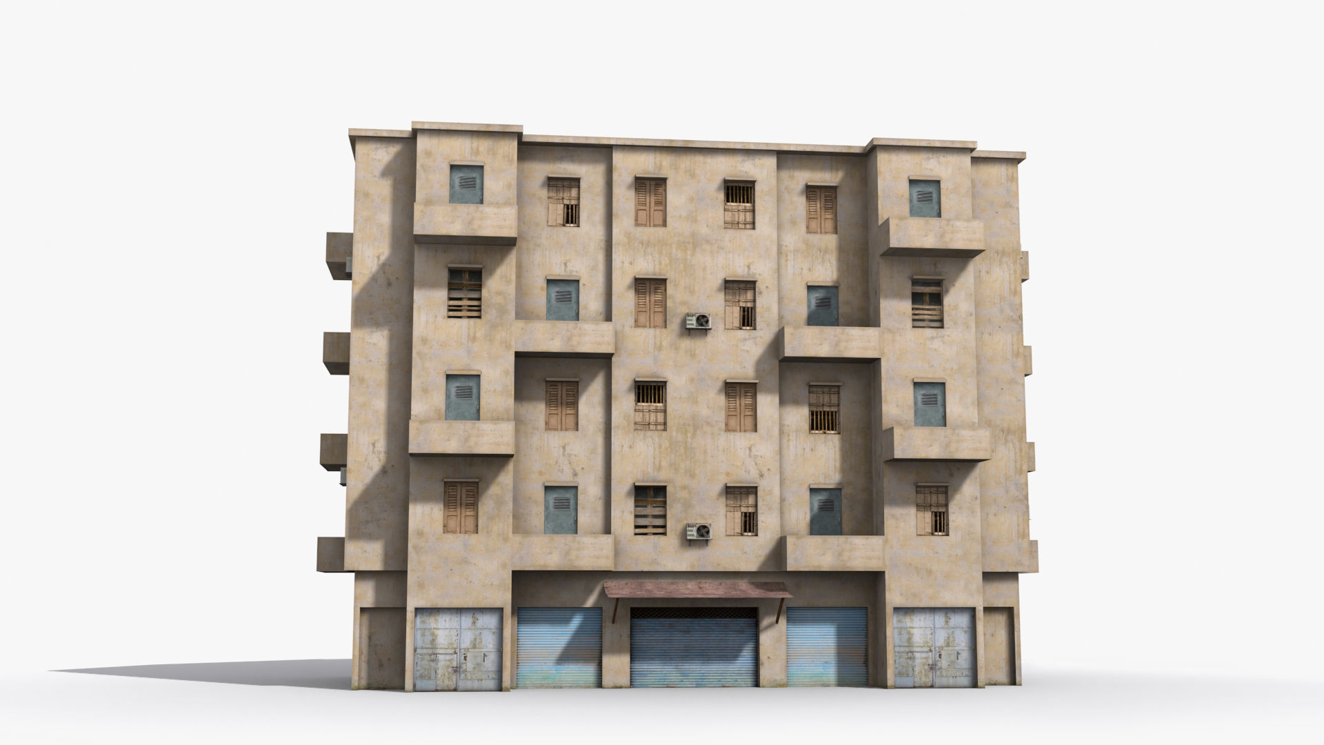 3D model Arab Middle East Building x13 VR / AR / low-poly | CGTrader