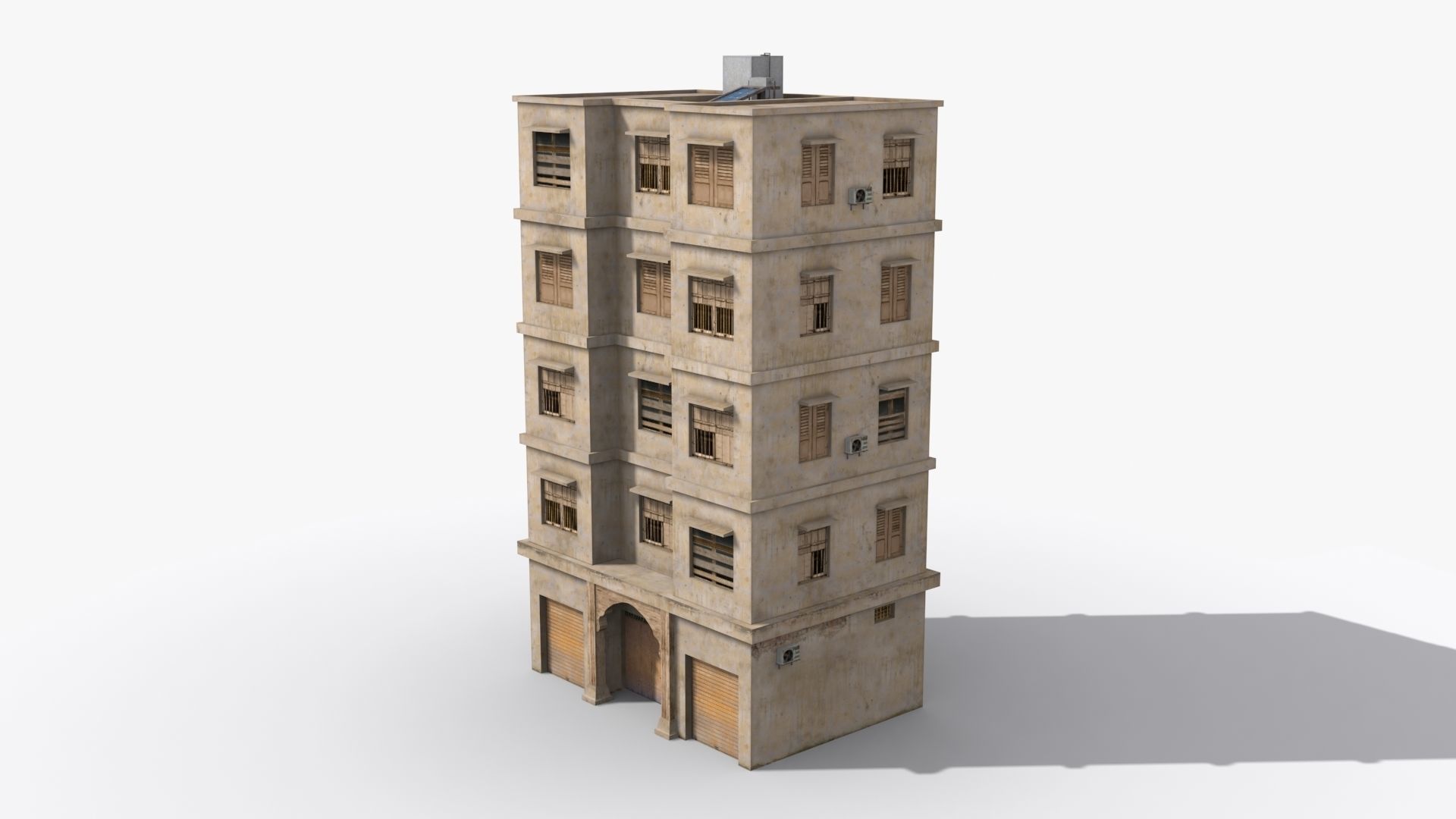 3D model Arab Middle East Building x16 VR / AR / low-poly | CGTrader