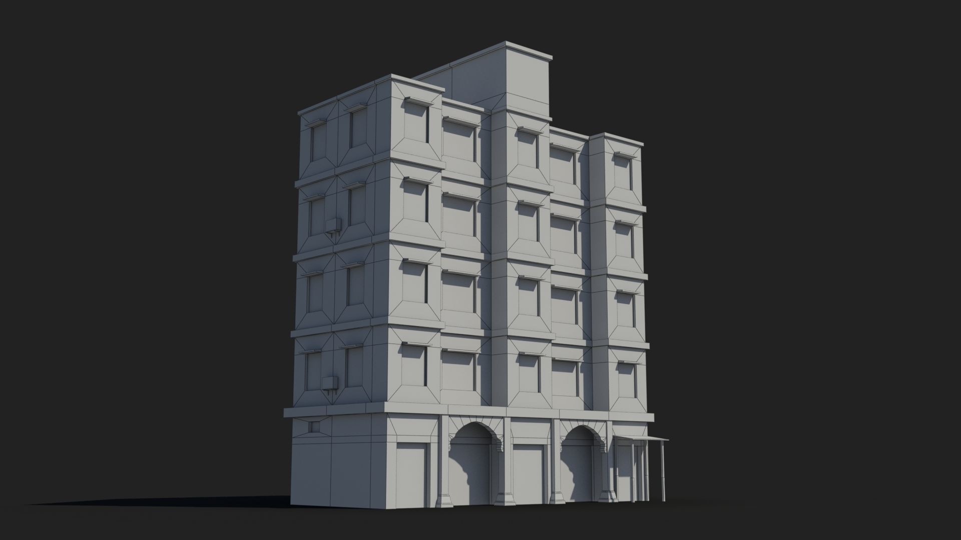 3D model Arab Middle East Building x17 VR / AR / low-poly | CGTrader