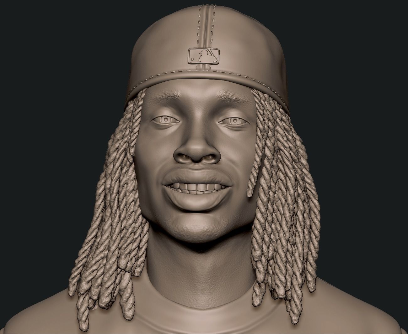 King Von bust 3D model 3D printable | CGTrader