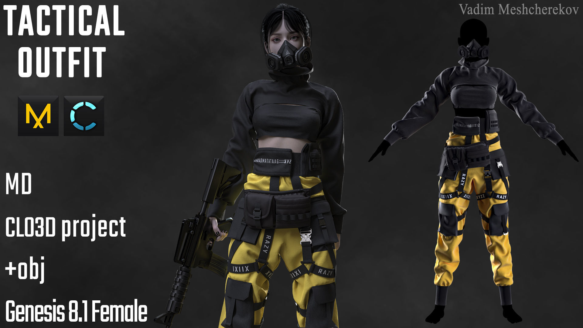 Tactical Outfit 3D model | CGTrader