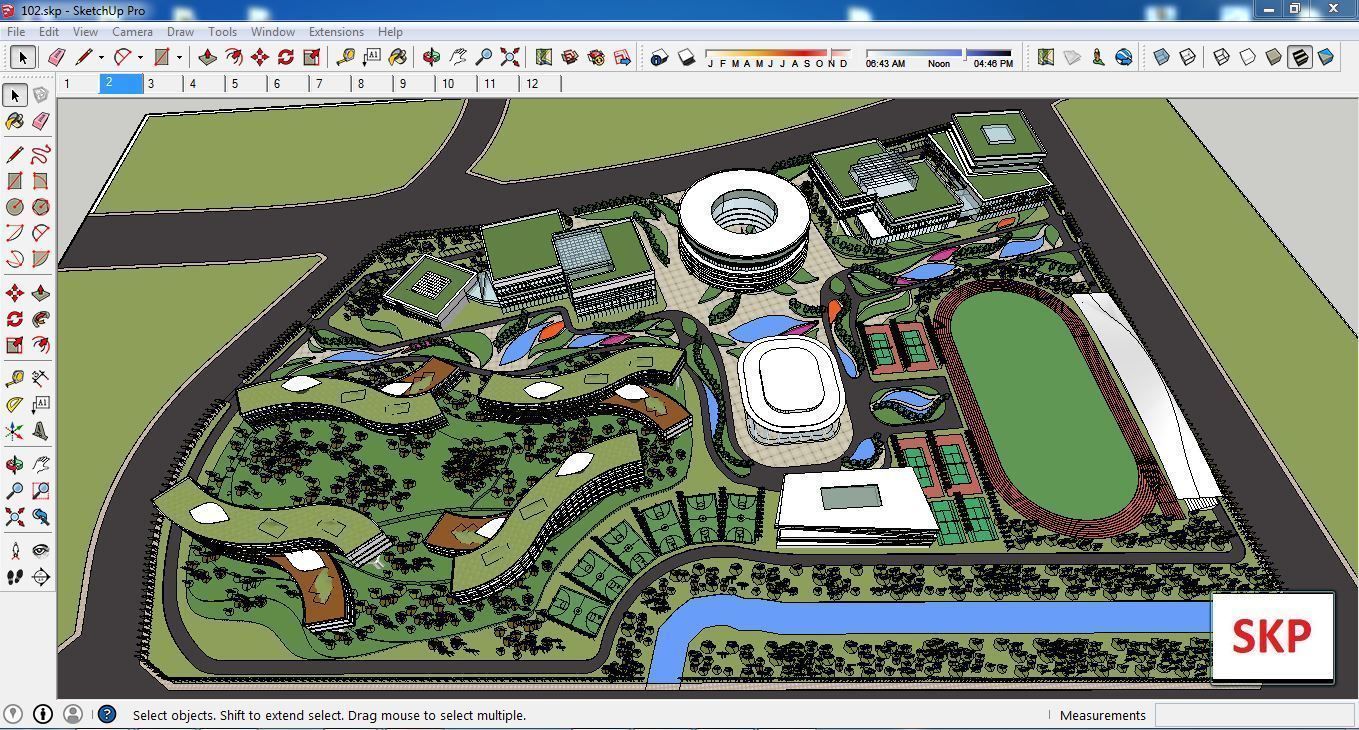 Sketchup Sport - Stadium 102 3D model | CGTrader