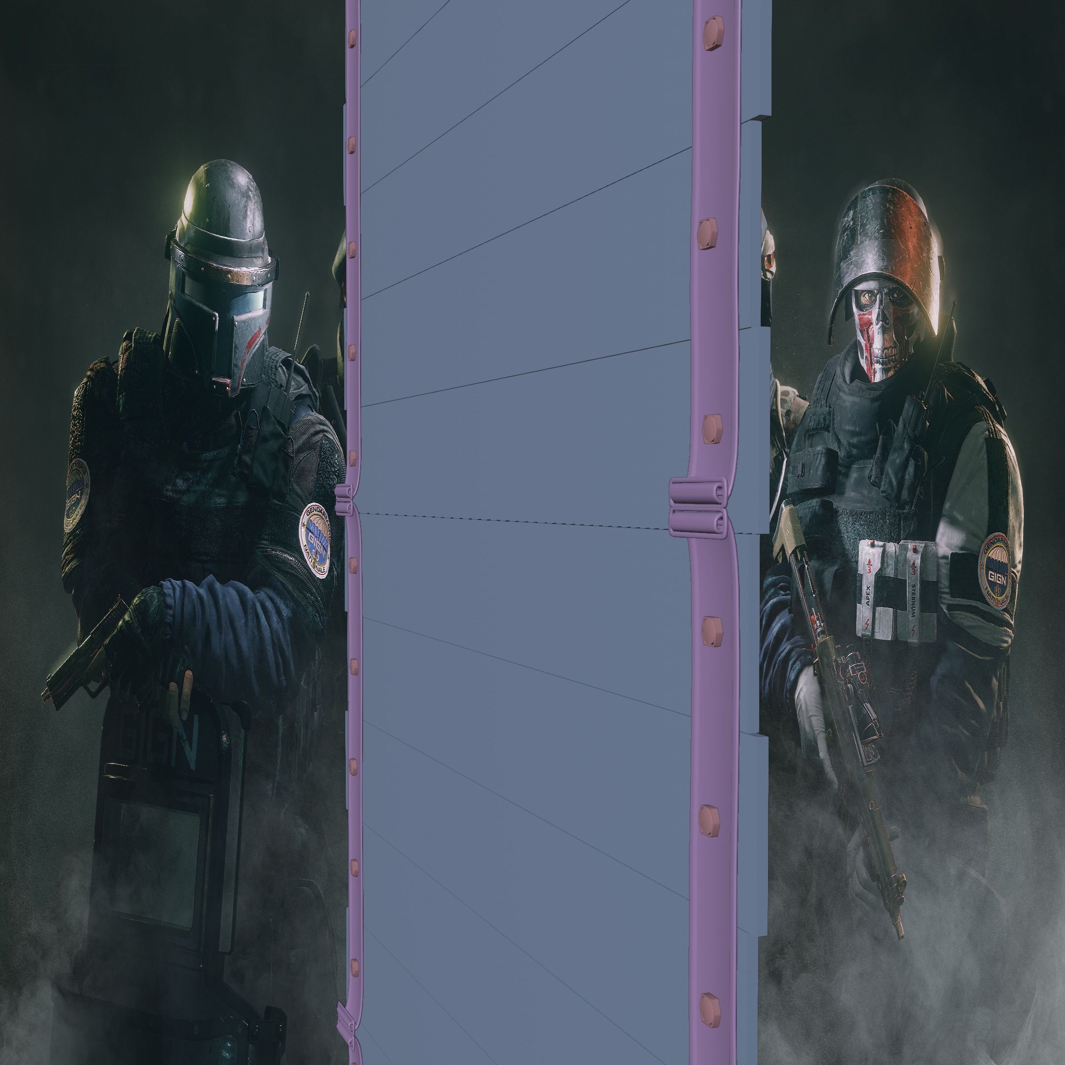 3D model Rainbow Six Siege Barricade VR / AR / low-poly | CGTrader