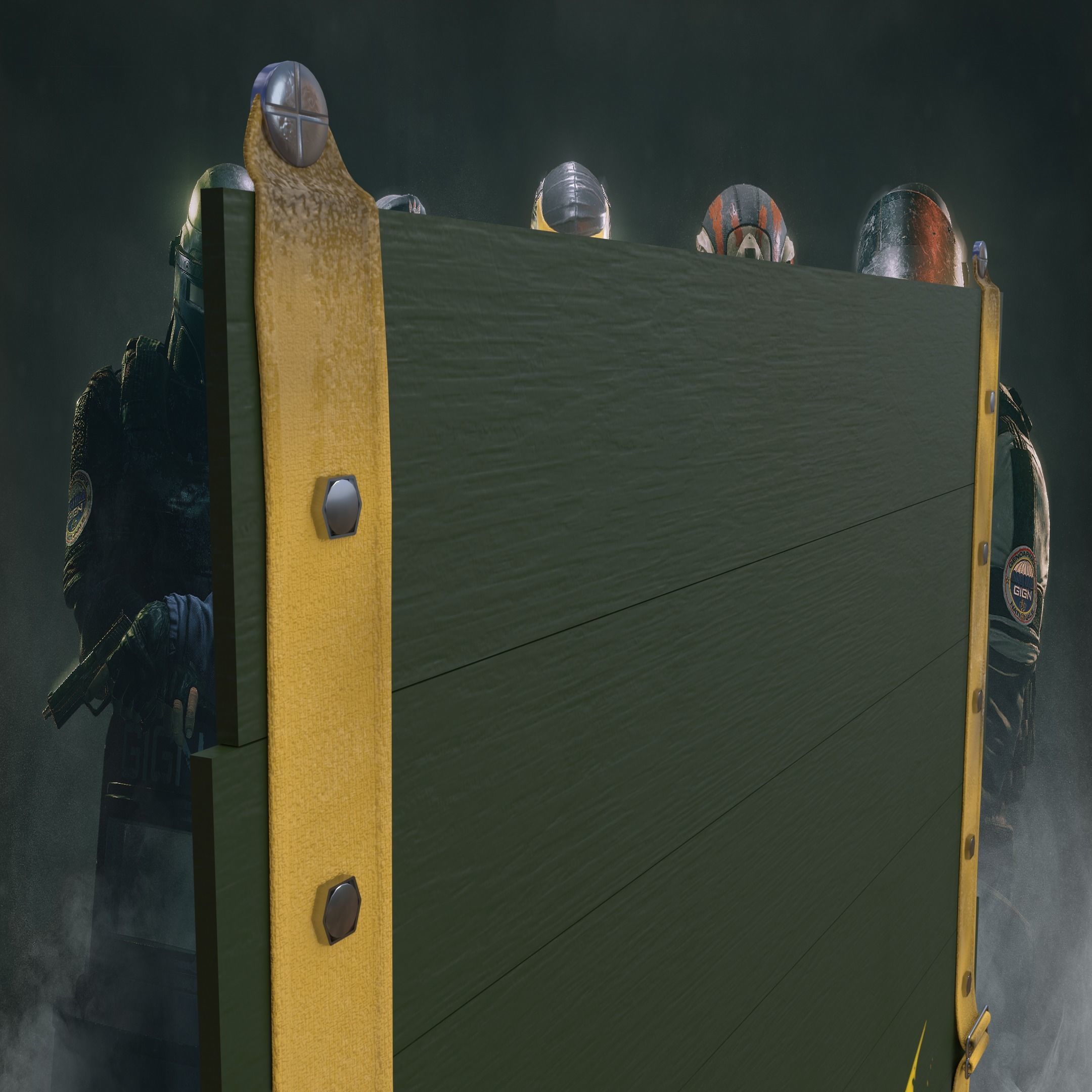 3D model Rainbow Six Siege Barricade VR / AR / low-poly | CGTrader