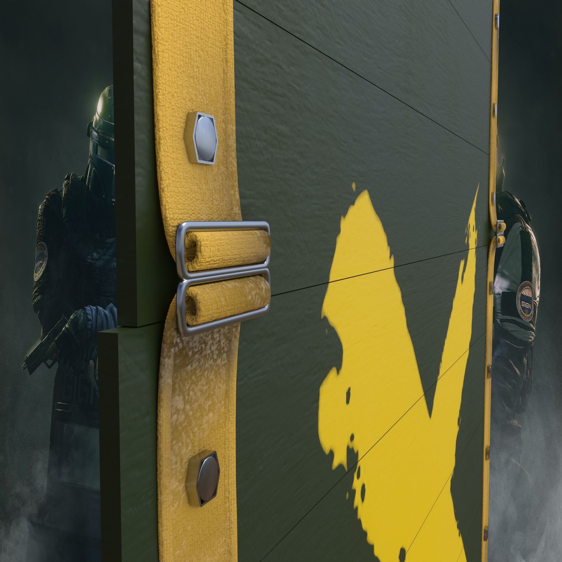 3D model Rainbow Six Siege Barricade VR / AR / low-poly | CGTrader