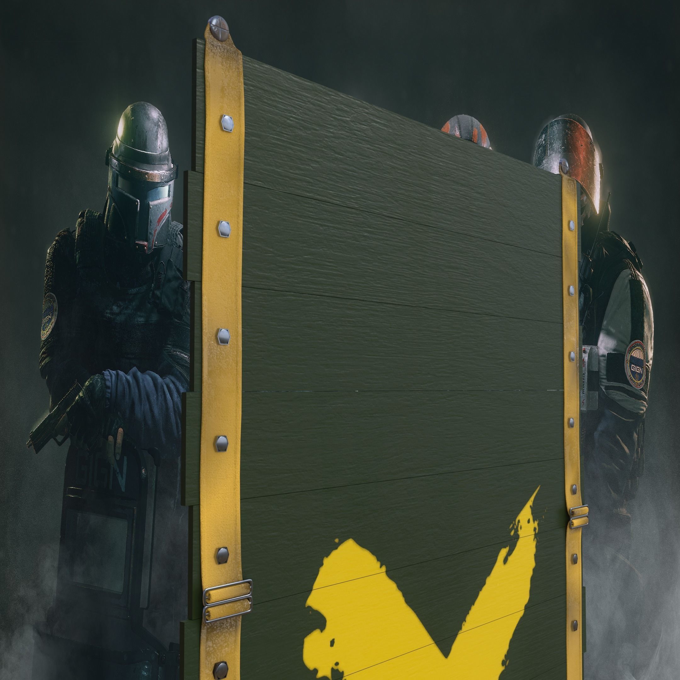 3D model Rainbow Six Siege Barricade VR / AR / low-poly | CGTrader