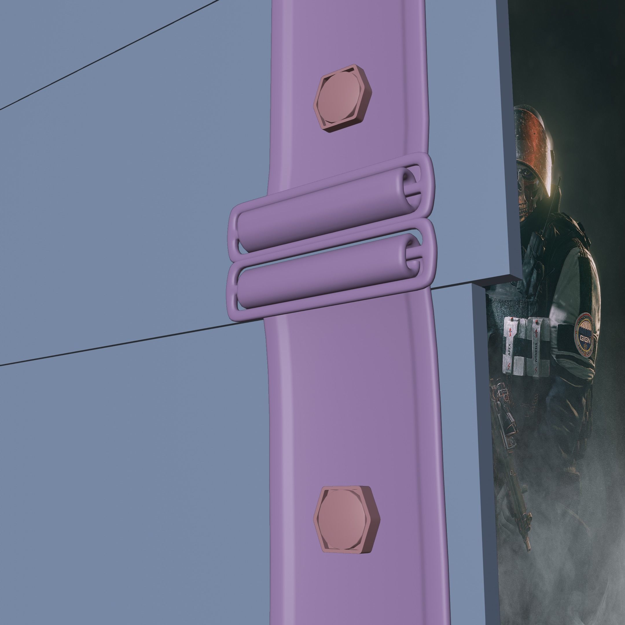 3D model Rainbow Six Siege Barricade VR / AR / low-poly | CGTrader