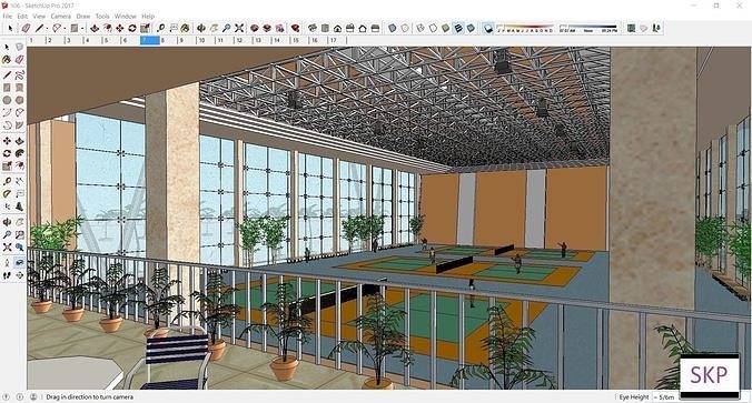 Sketchup Sport - Stadium 106 3D model | CGTrader