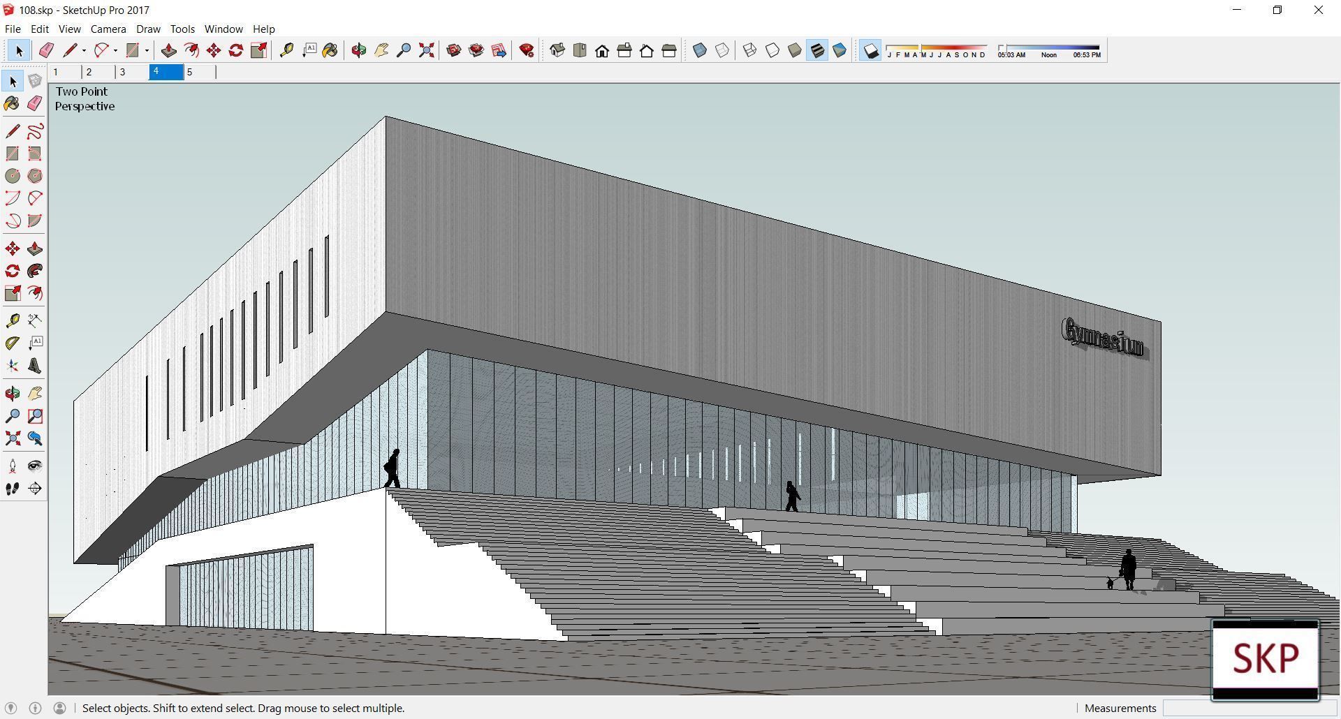Sketchup Sport - Stadium 108 3D model | CGTrader