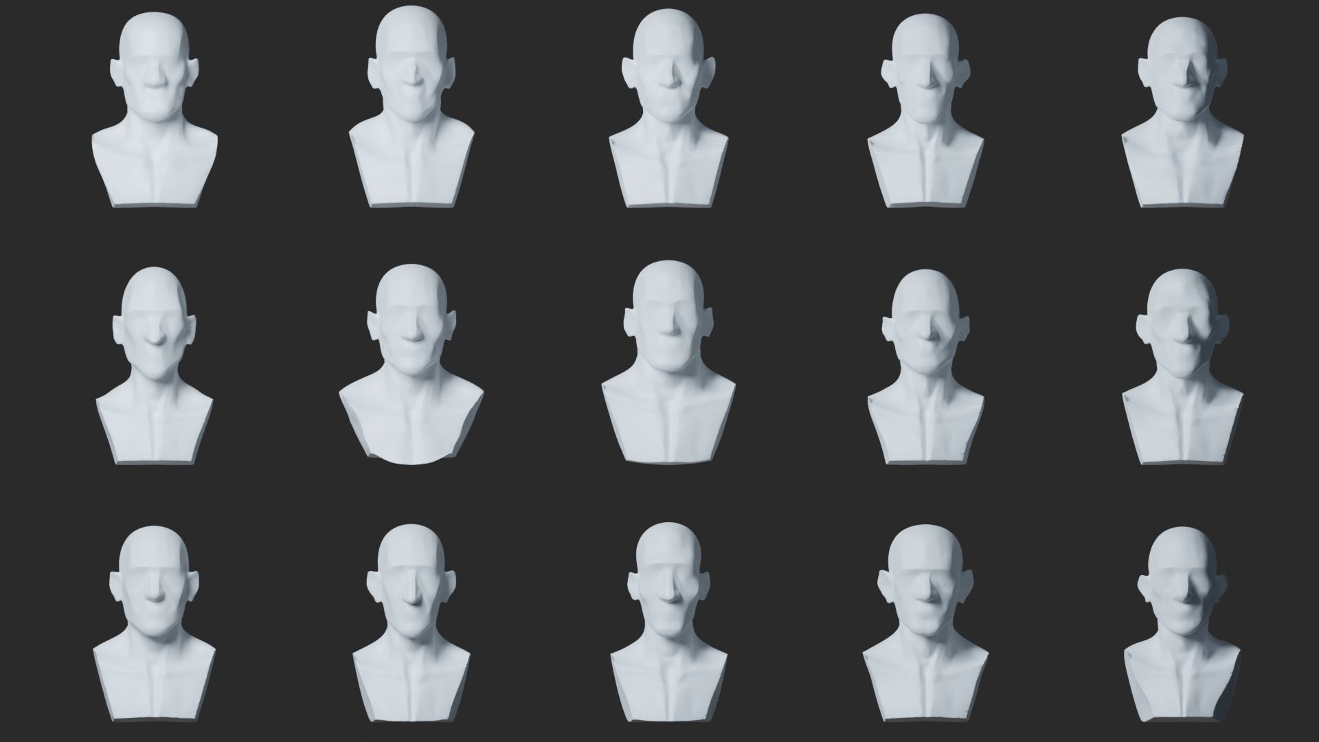 Stylized Head Ecorche 3D model | CGTrader