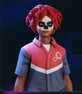 CLOWN CHARACTER FOR CREATING STYLE GAMES Battle Royale 3D model | CGTrader