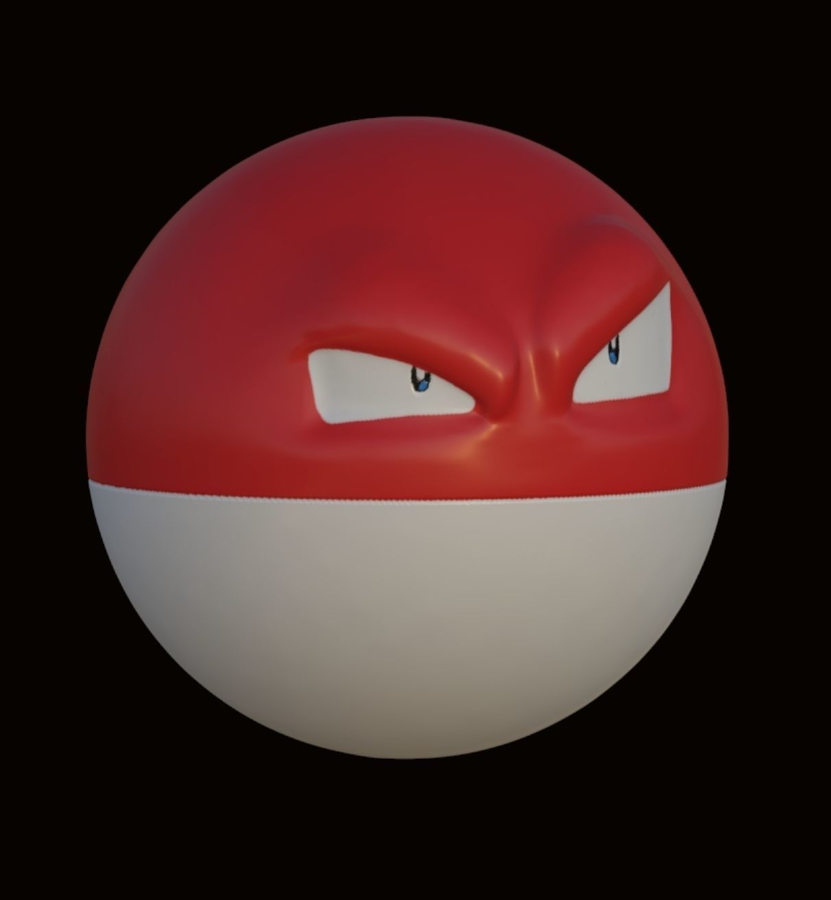 Voltorb and Voltorb Hisuian pokemon high-res 3D model 3D printable ...