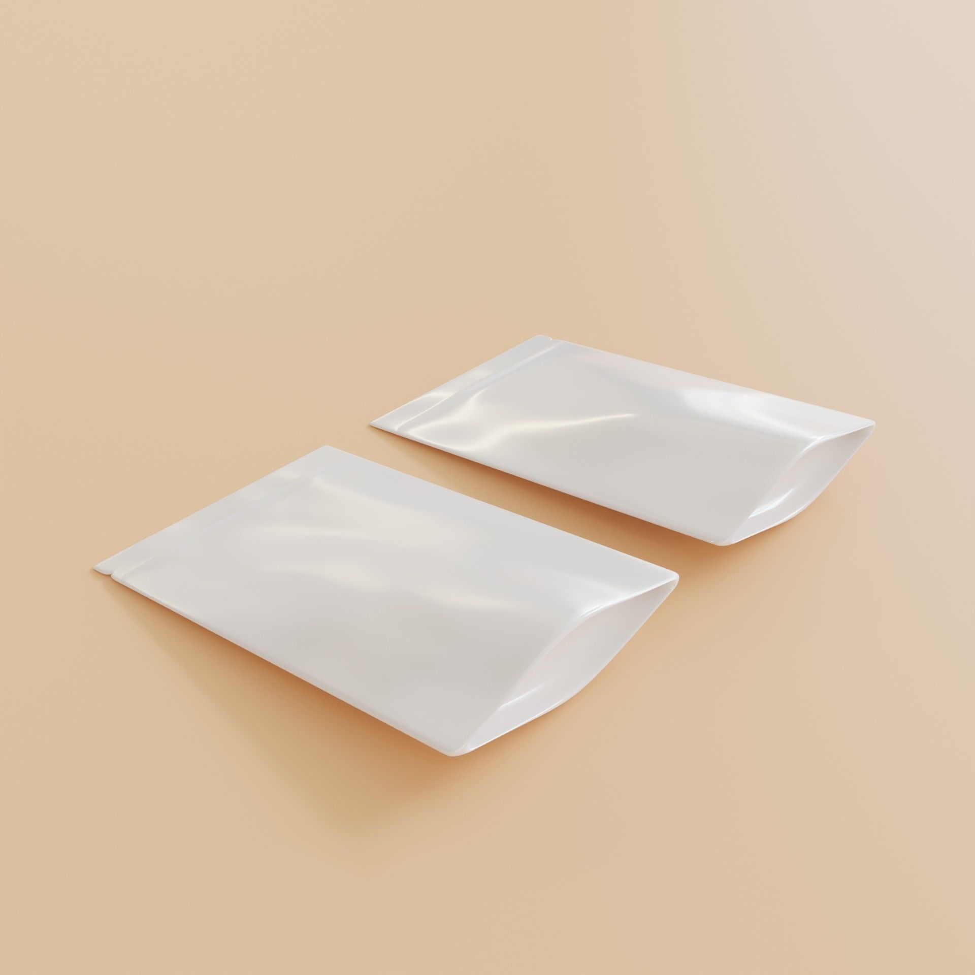 Standing Pouch free 3D model | CGTrader