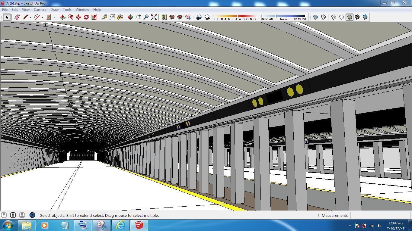 Sketchup Terminal A6 free 3D model | CGTrader