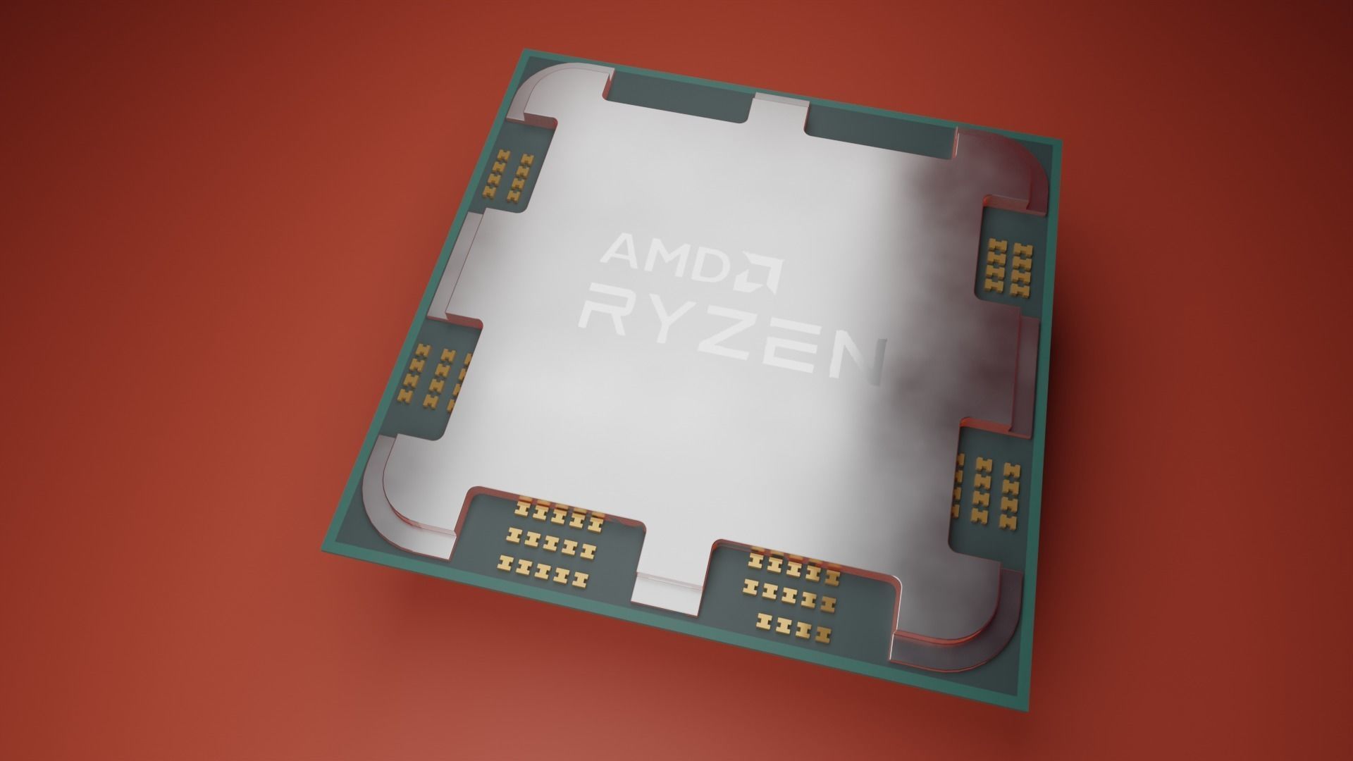 AMD Ryzen 7000 Processor free 3D model | CGTrader