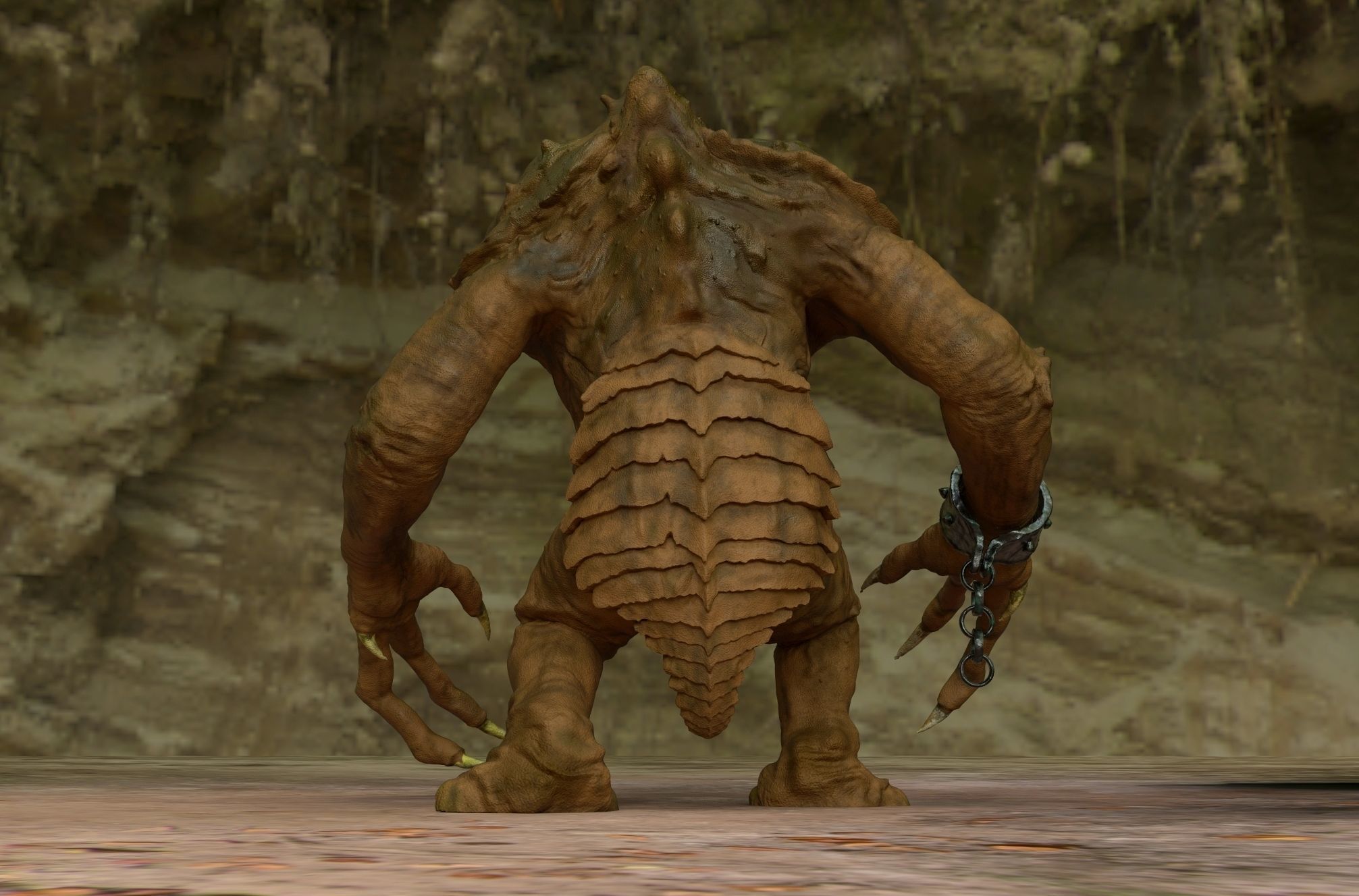 Rancor ROTJ 3D model 3D printable | CGTrader