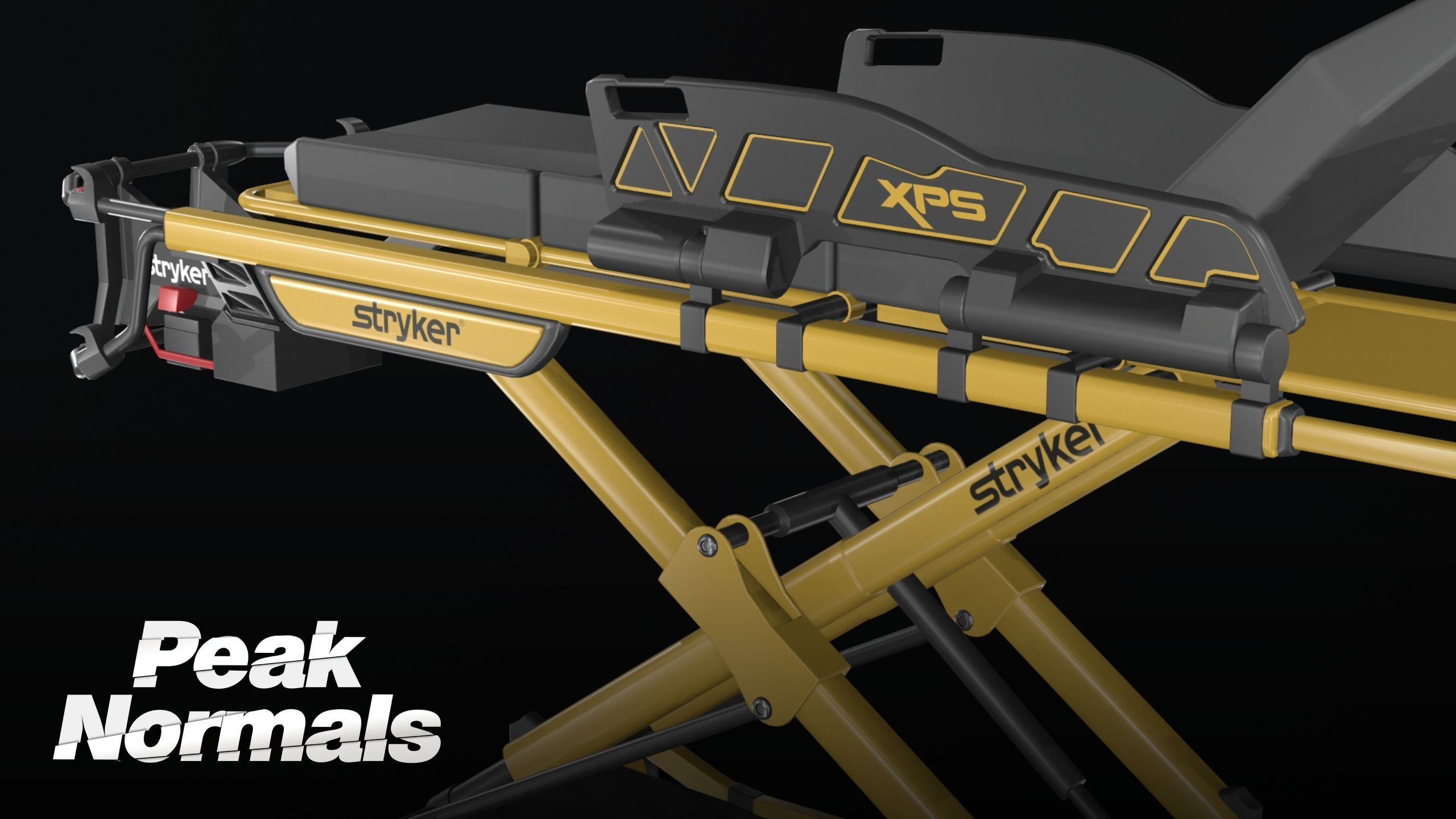 3D model Stryker Power Pro XT and Power Load VR / AR / low-poly | CGTrader