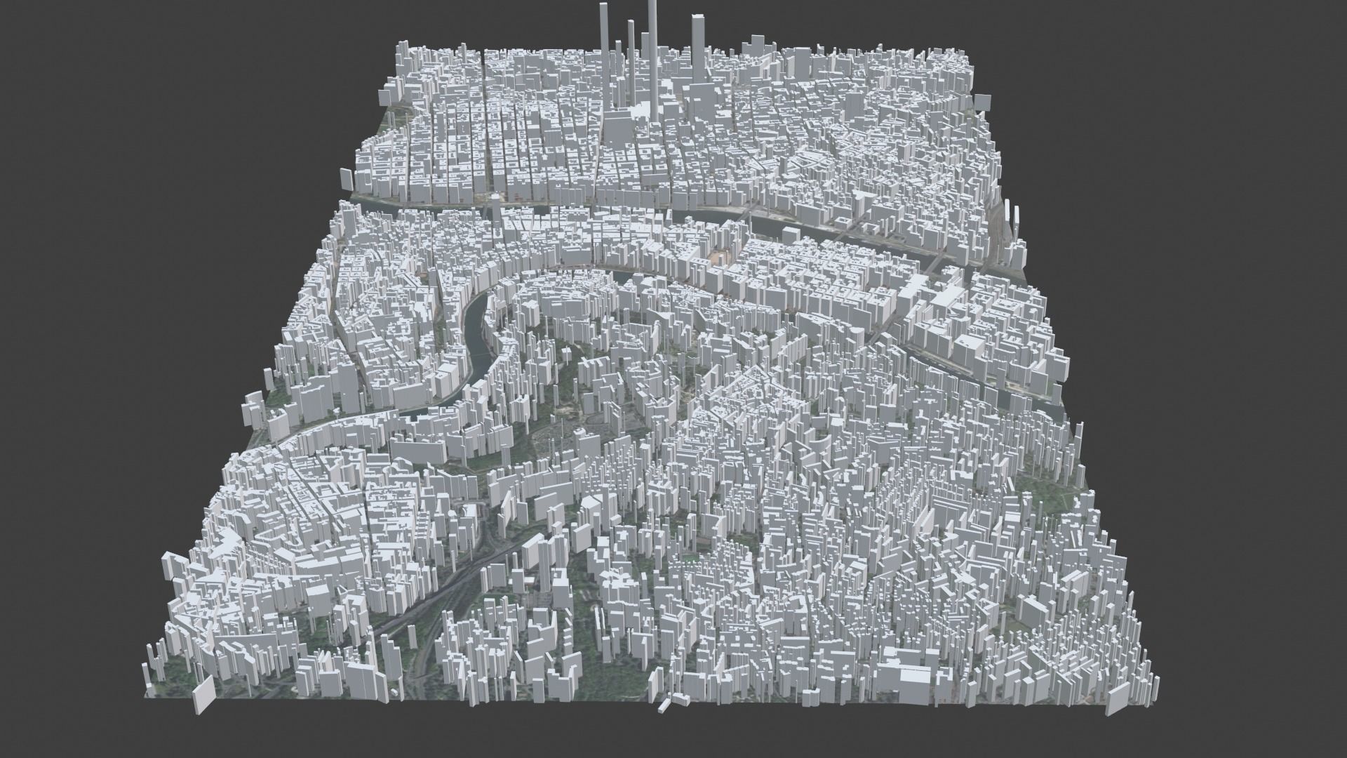 3D model Lyon City VR / AR / low-poly | CGTrader