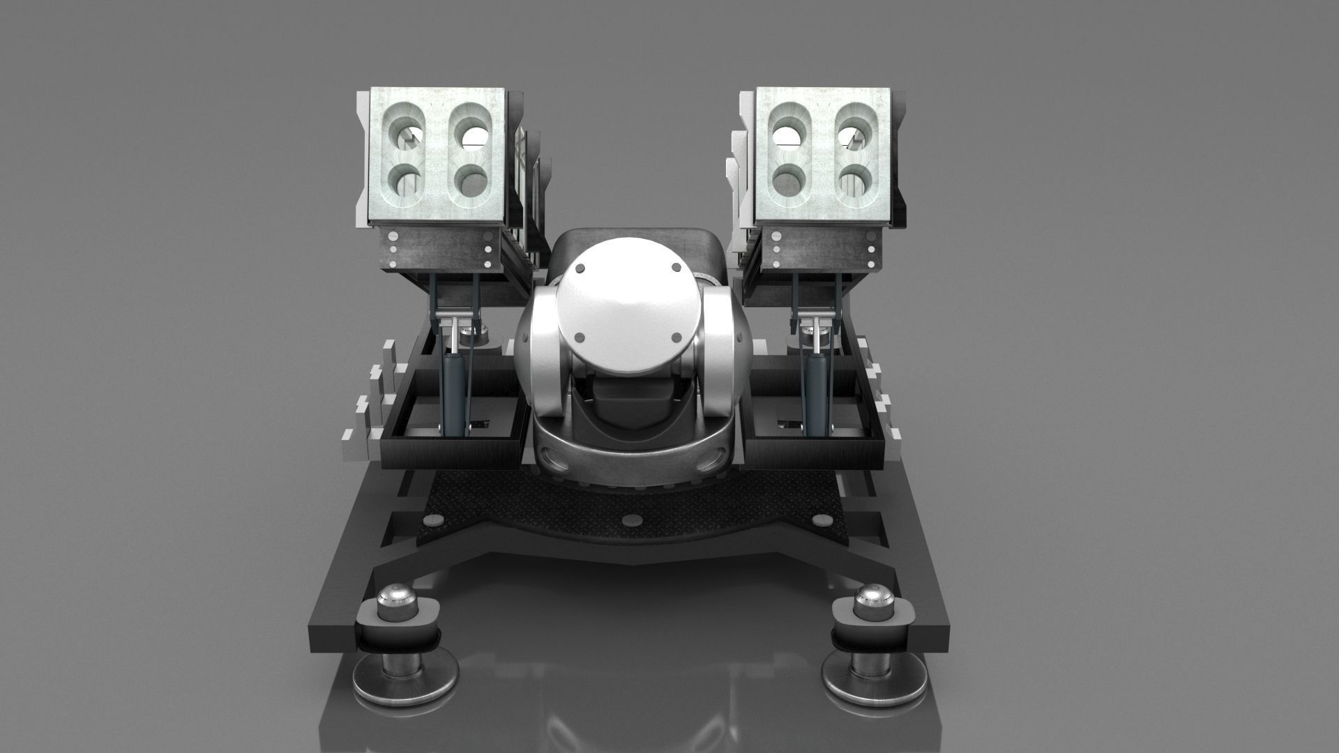 projectile missile launcher 3D model | CGTrader