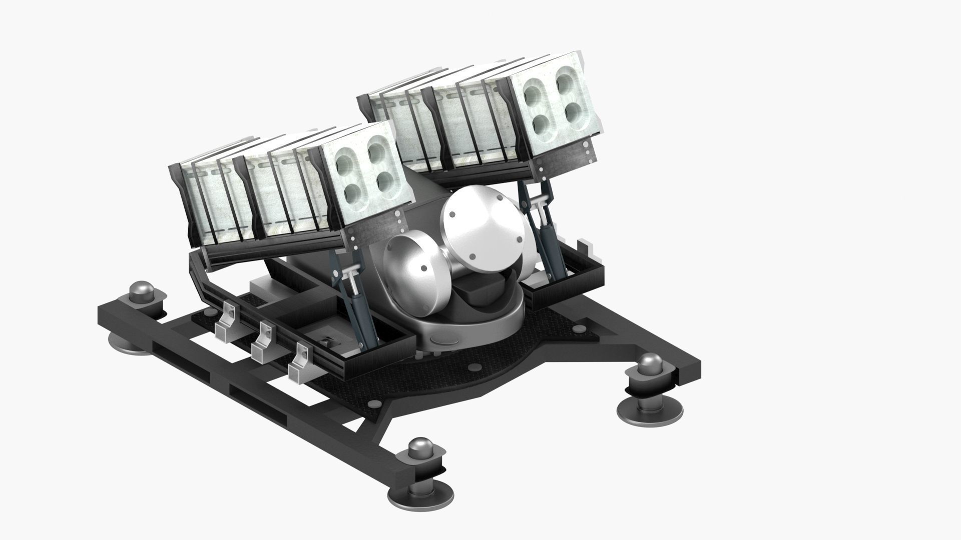 projectile missile launcher 3D model | CGTrader