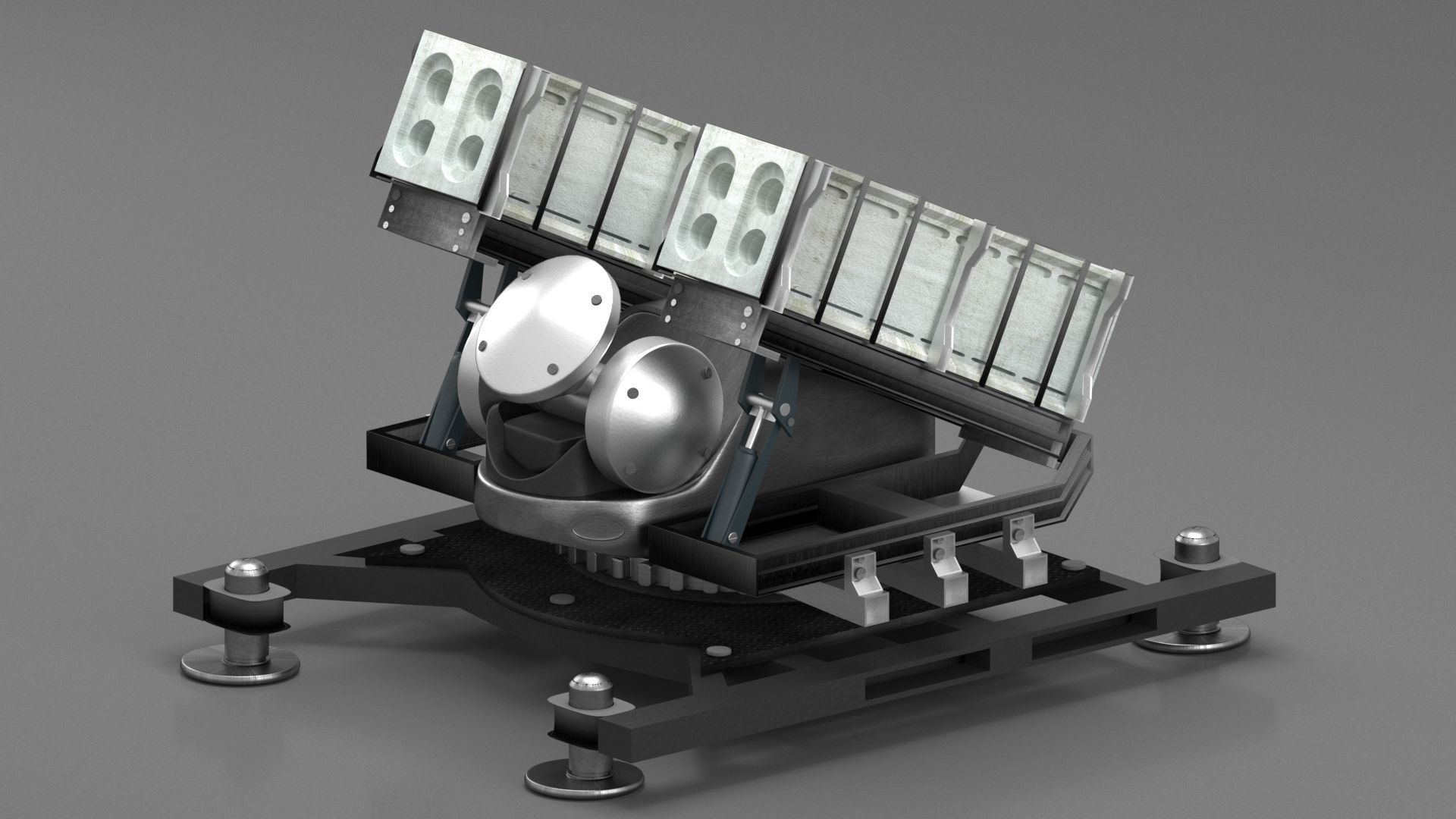 projectile missile launcher 3D model | CGTrader