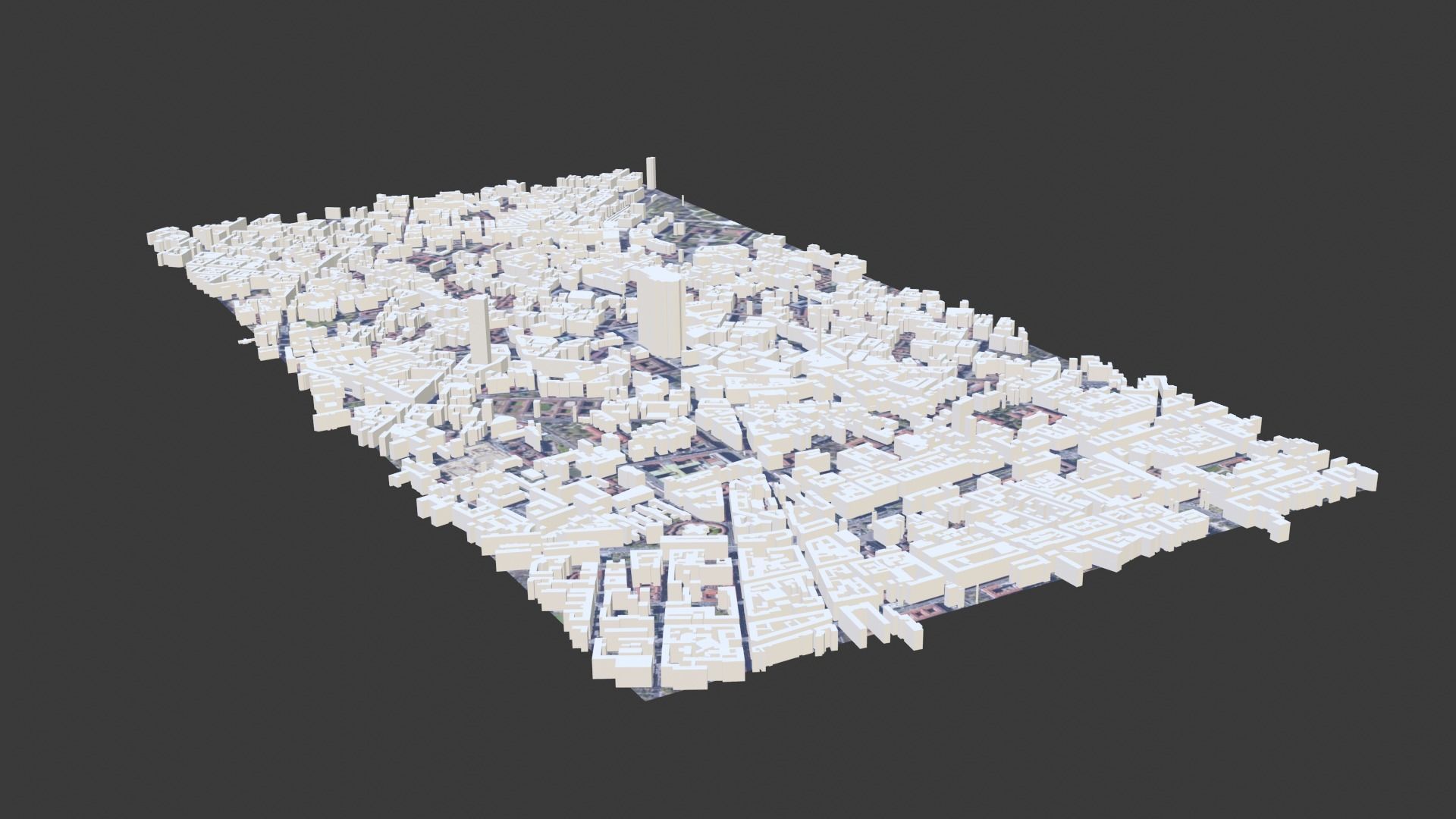 3D model Milano City VR / AR / low-poly | CGTrader