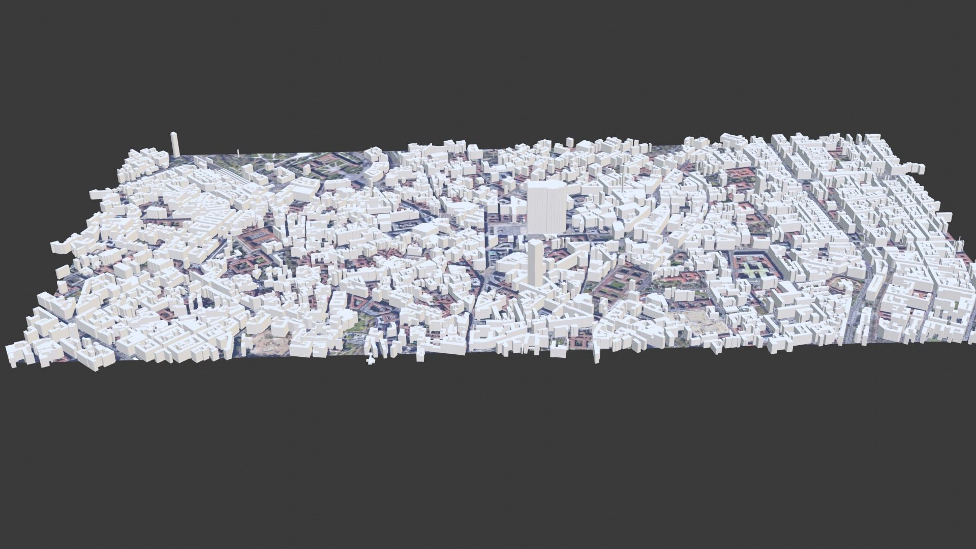 3D model Milano City VR / AR / low-poly | CGTrader