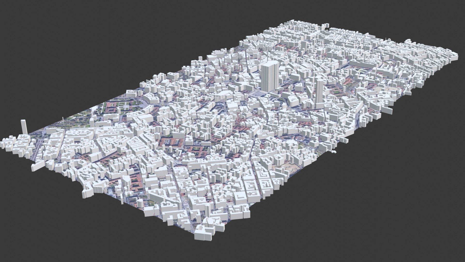 3D model Milano City VR / AR / low-poly | CGTrader