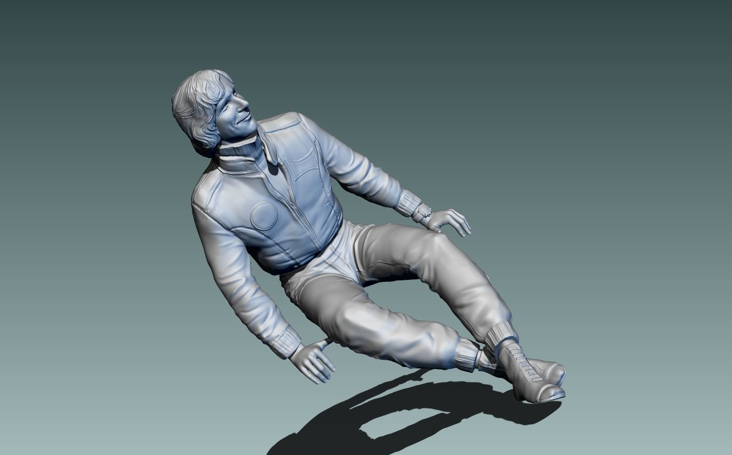 James Hunt Racer 3D model 3D printable | CGTrader