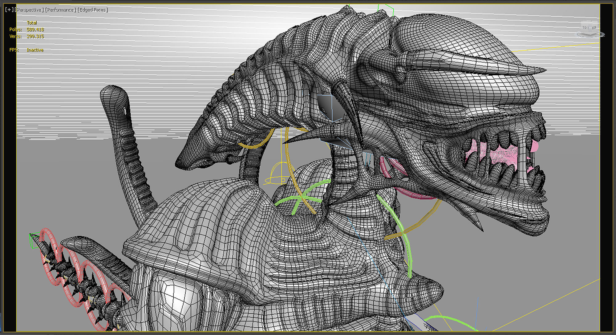 3D model Alien Xenomorph VR / AR / low-poly | CGTrader