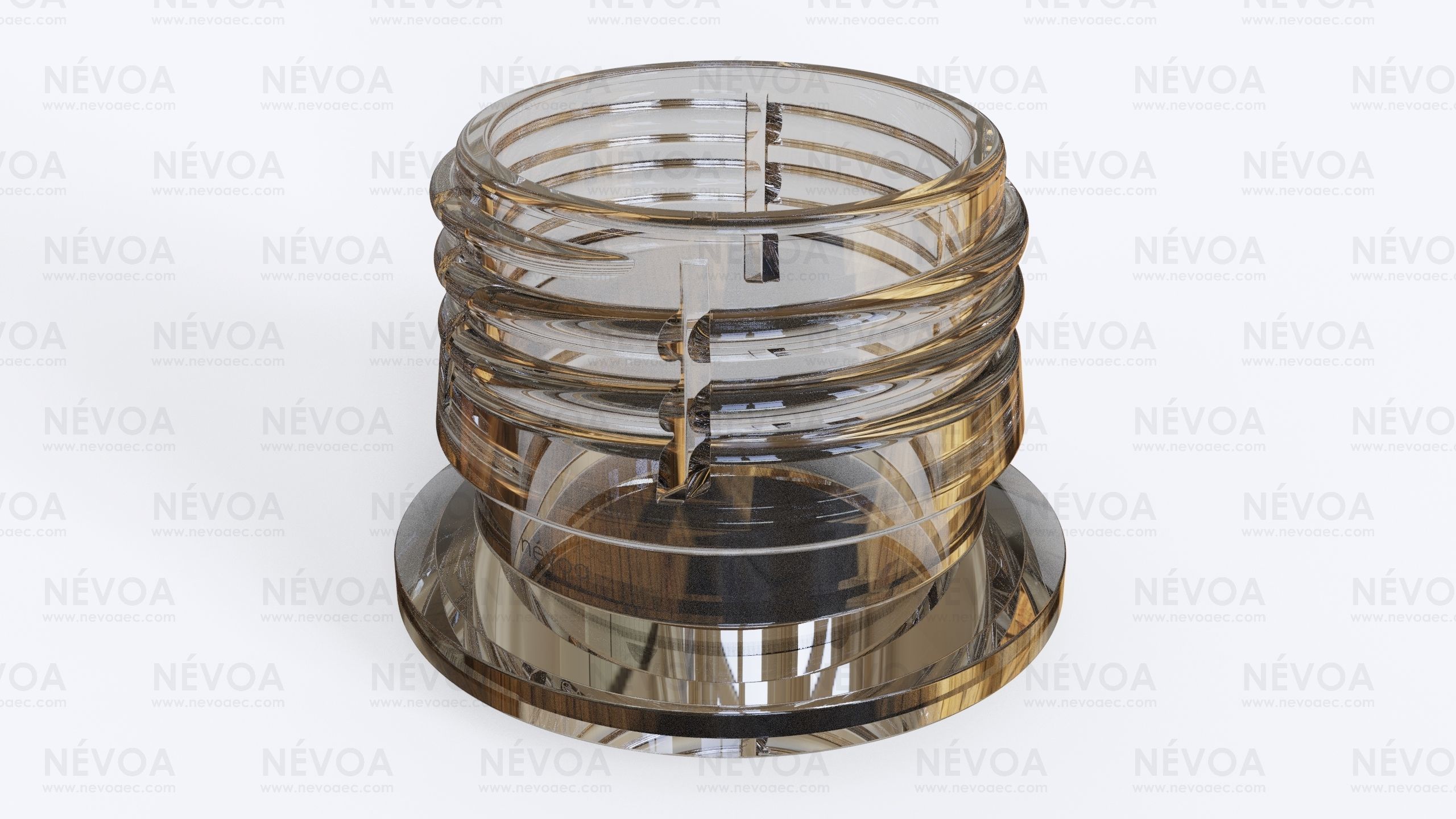 Neck finish - BPF - C - voluntary standard 28 mm CSD finish 3D model ...