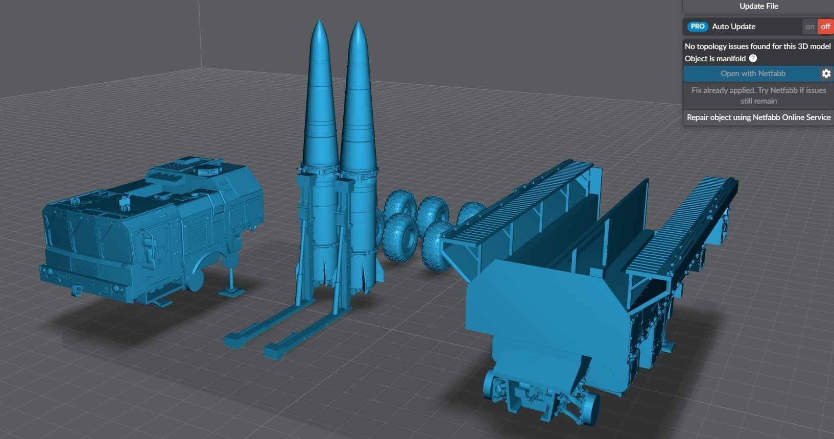 Iskander 9k720 Scale model 3D model 3D printable | CGTrader