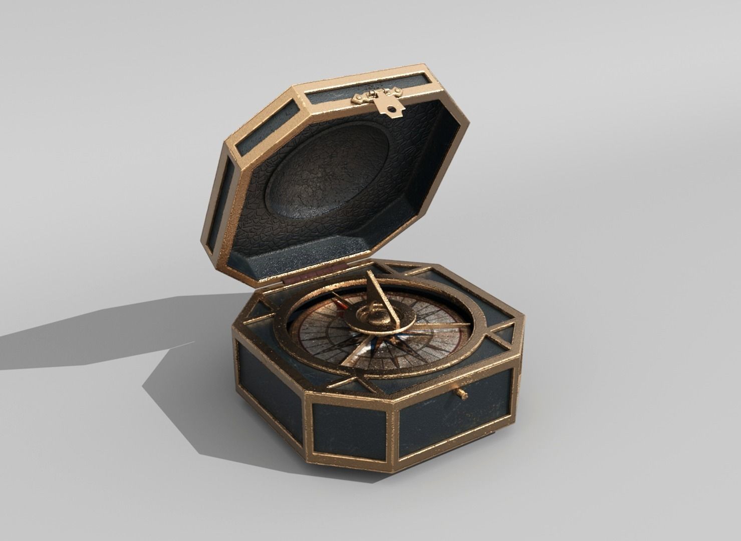 Jack Sparrow Compass 3D model | CGTrader