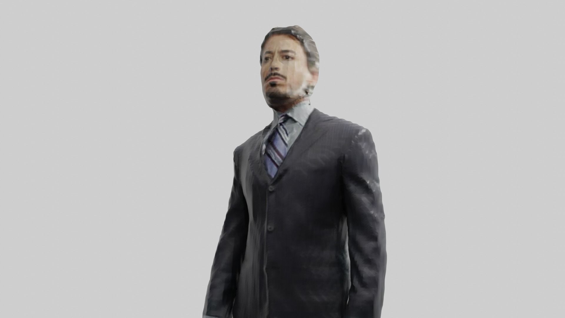 Tony Stark Iron Man Marvel Hero 3D Model High Ploy 3D model | CGTrader