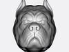 PITBULL 3D PRINT MODEL dog head 3D model 3D printable | CGTrader