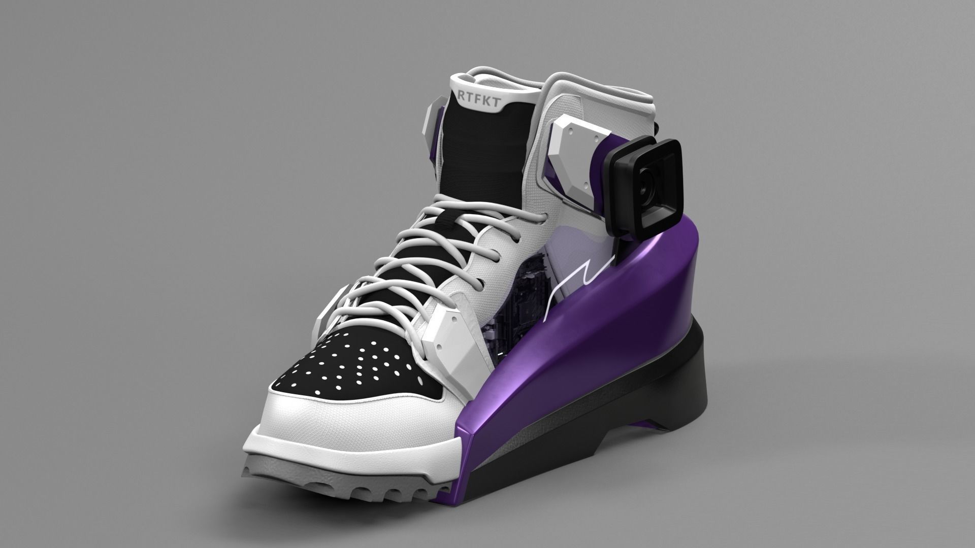 Jordan Tech Shoes S1 3D model | CGTrader