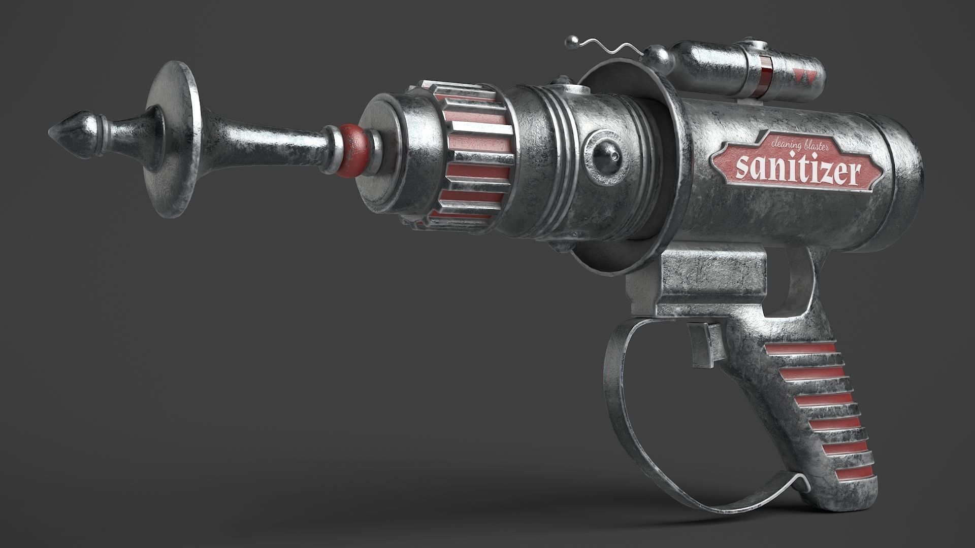 3D model Fantasy Gun 04 VR / AR / low-poly | CGTrader