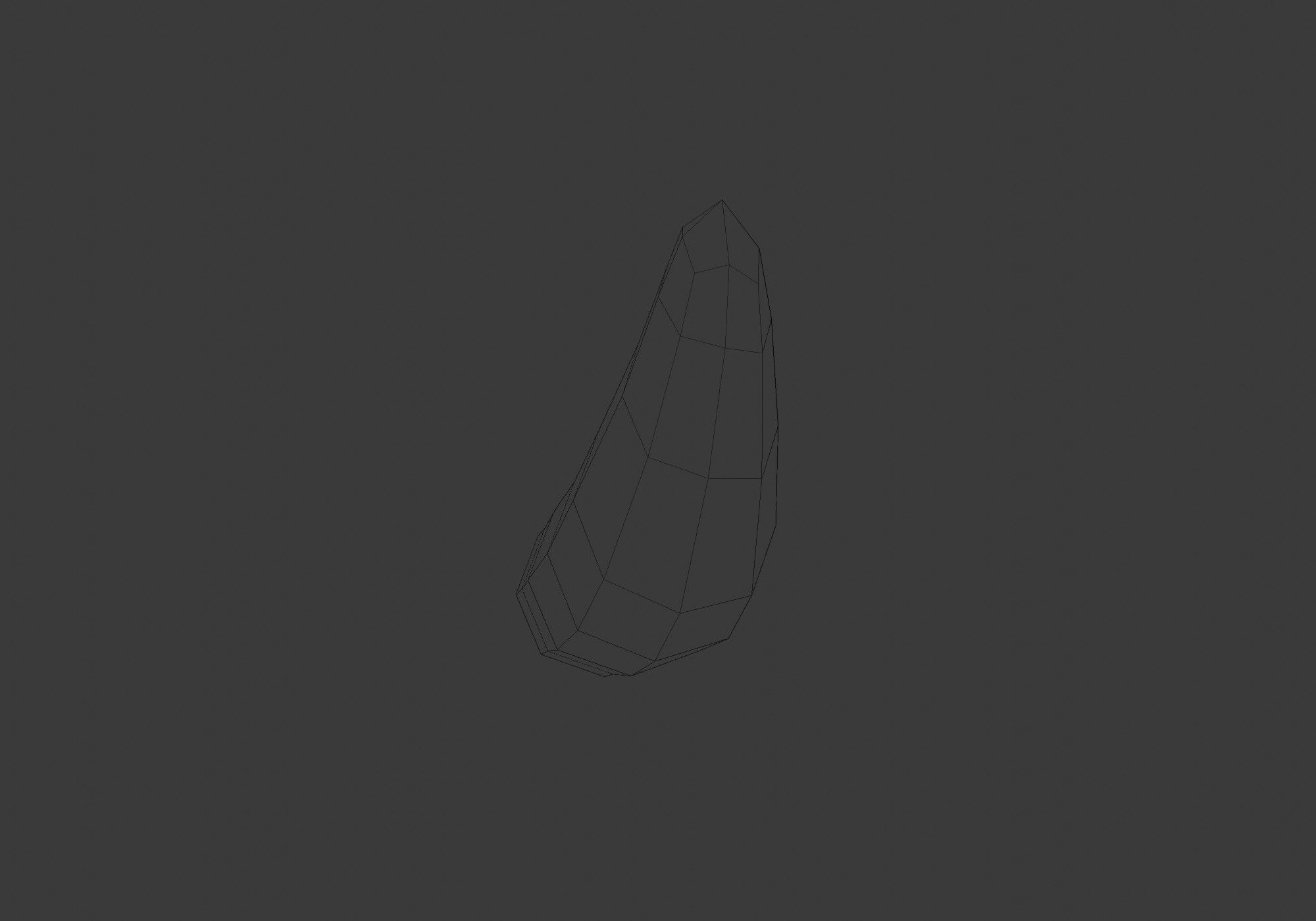 sharp bone horn 3D model | CGTrader