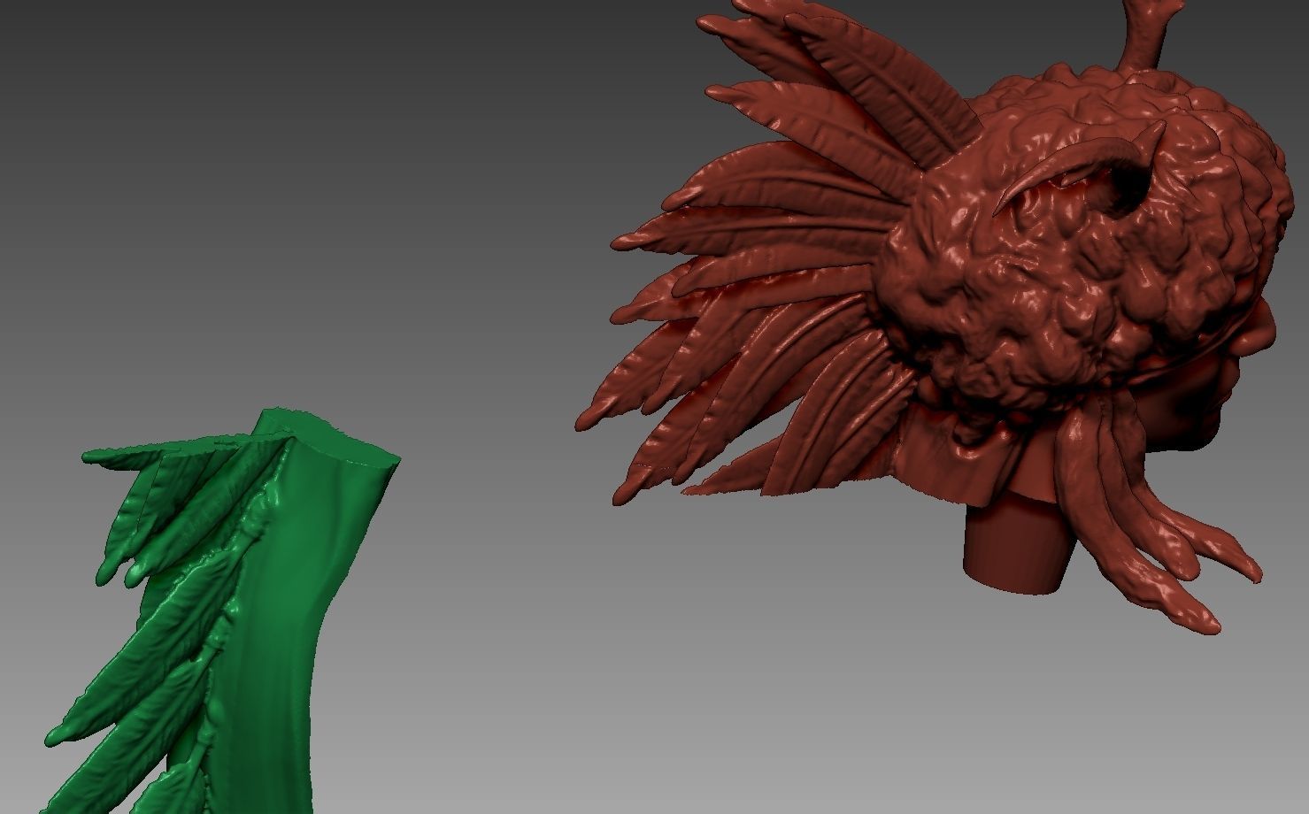Cheyenne Warrior 3D model 3D printable | CGTrader